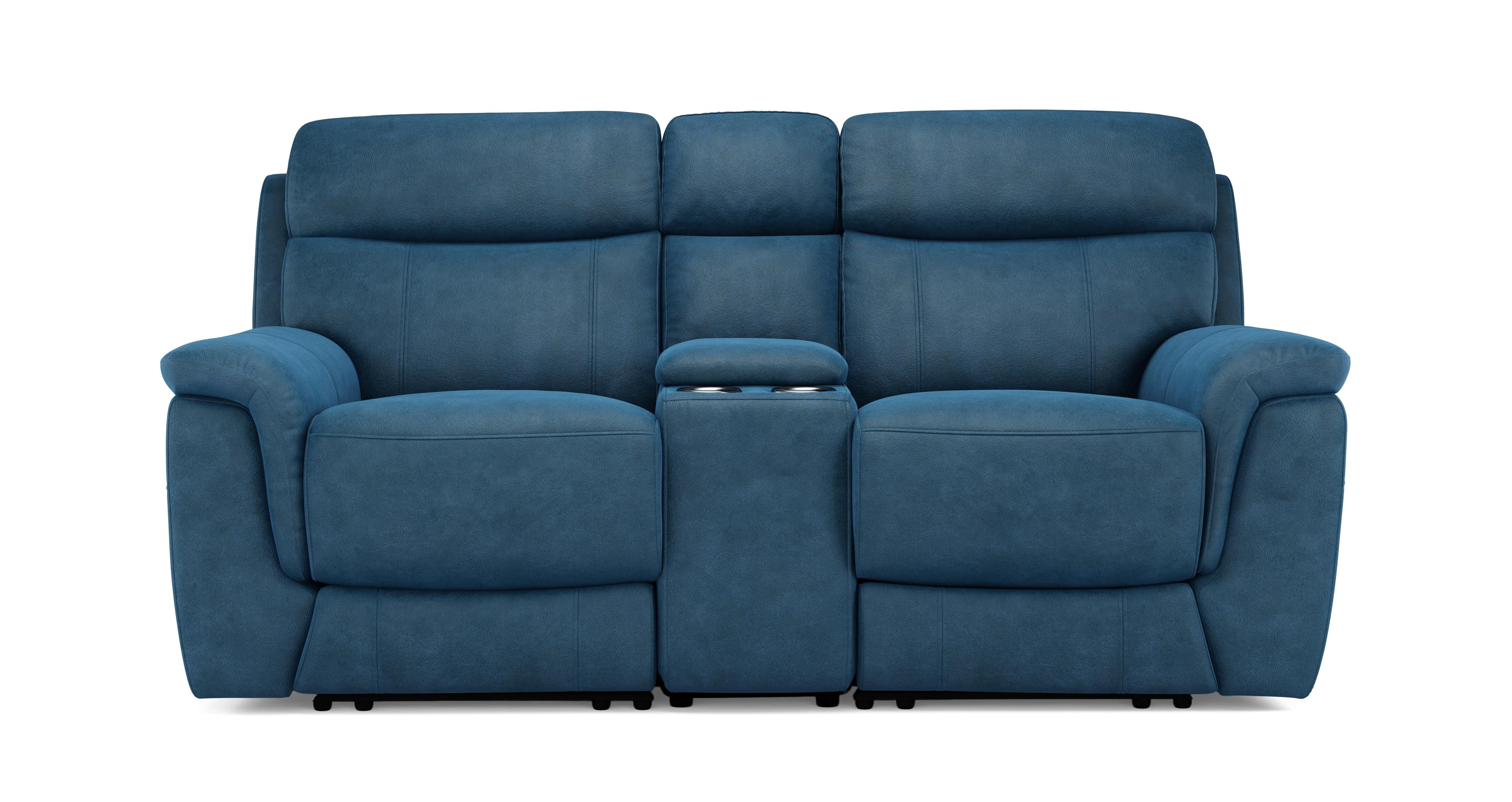 Ronan 2 Seat Power Plus Recliner And Storage USB Console | DFS