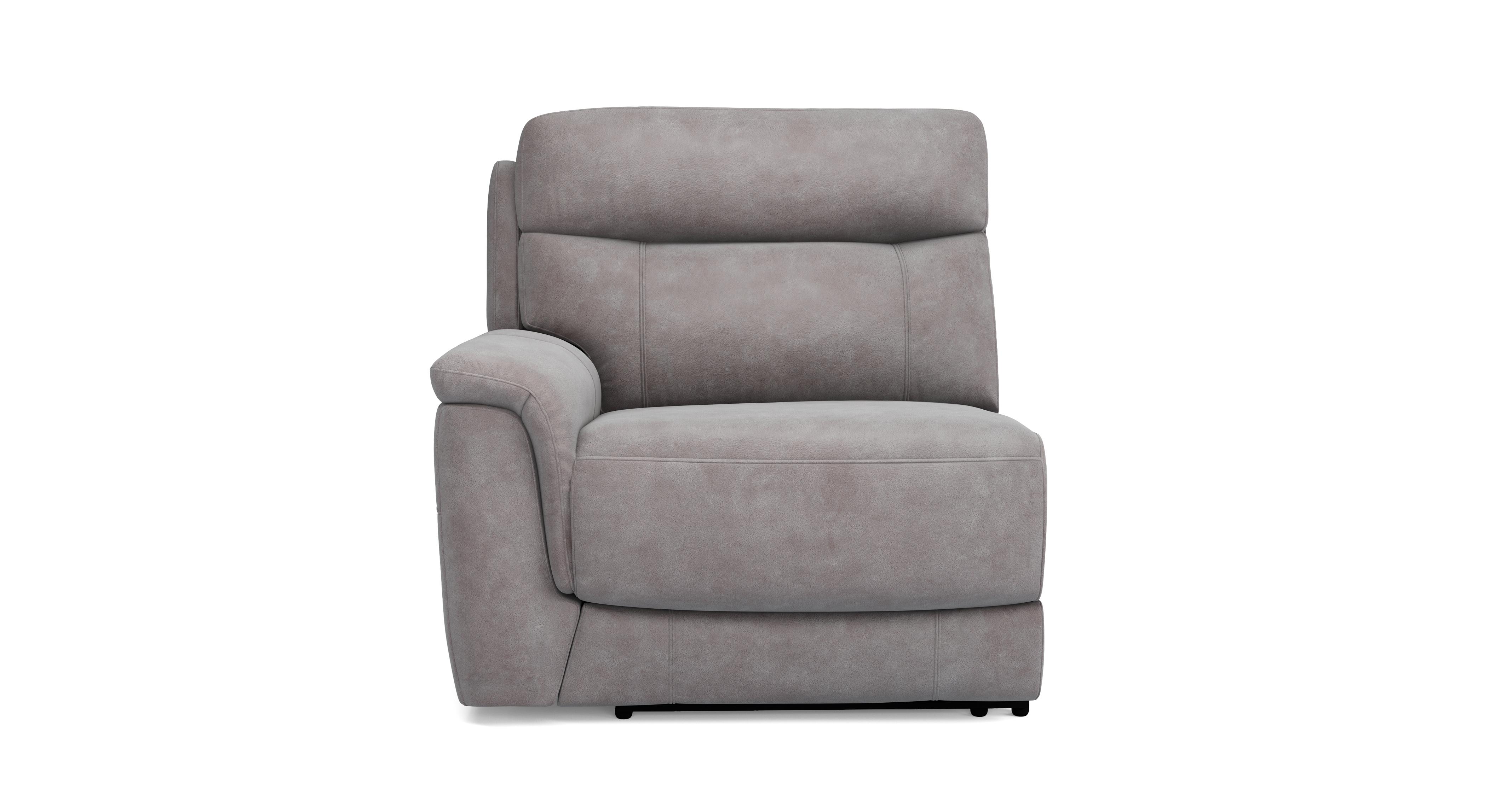 Ronan Left Hand Facing Arm 1 Seat Power Plus Recliner Unit | DFS