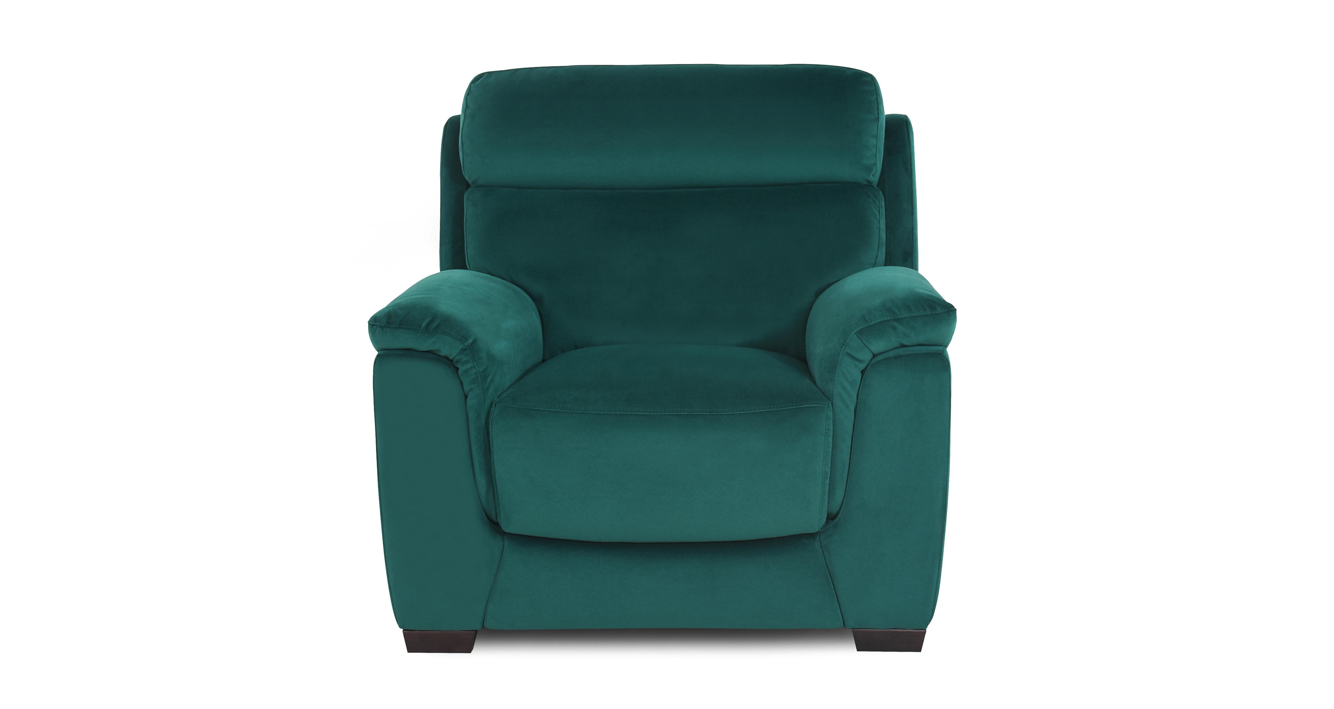 Ronan Velvet Fixed Chair | DFS