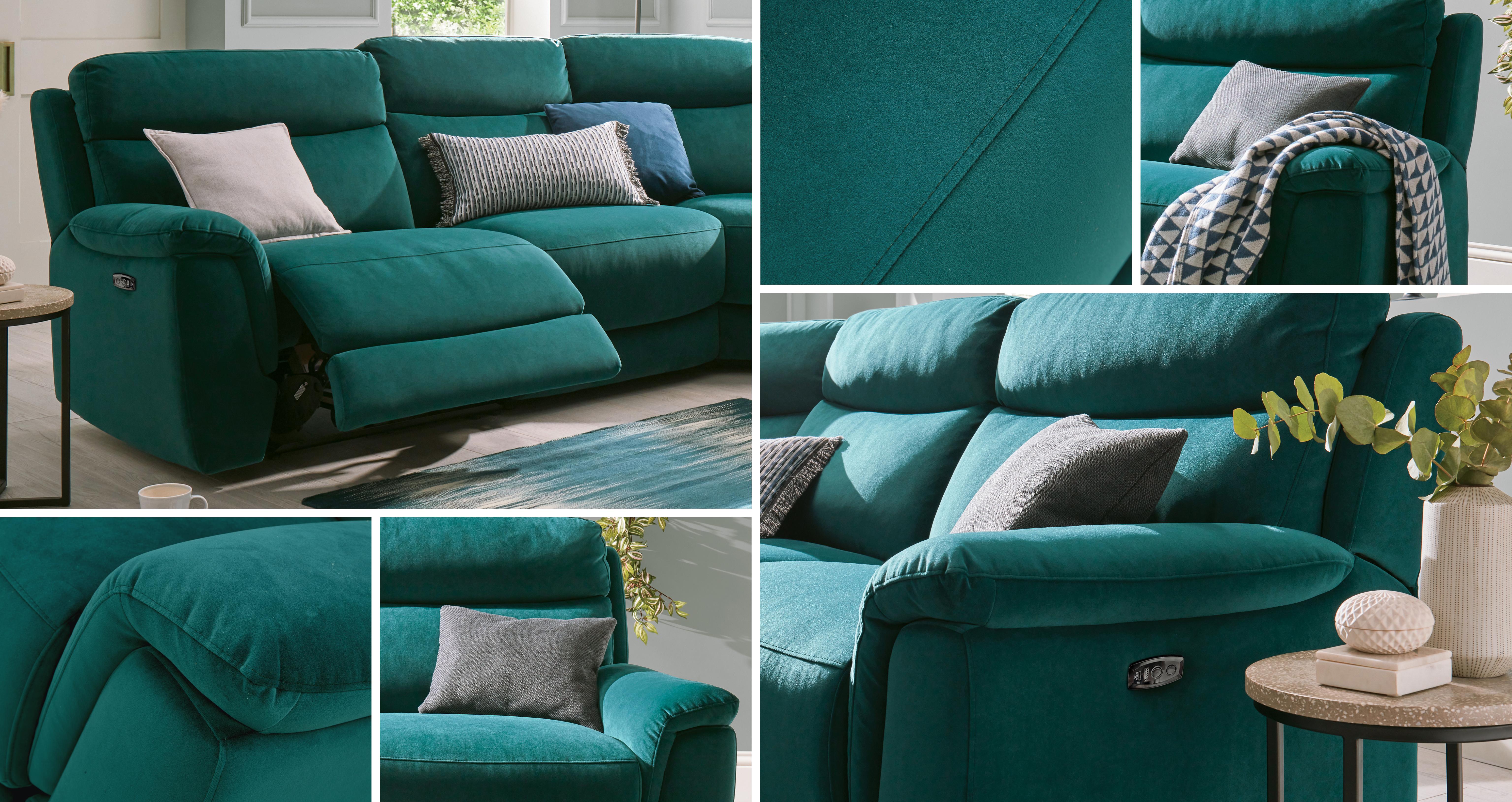 Ronan Velvet Option C Power 2 Corner 2 | DFS