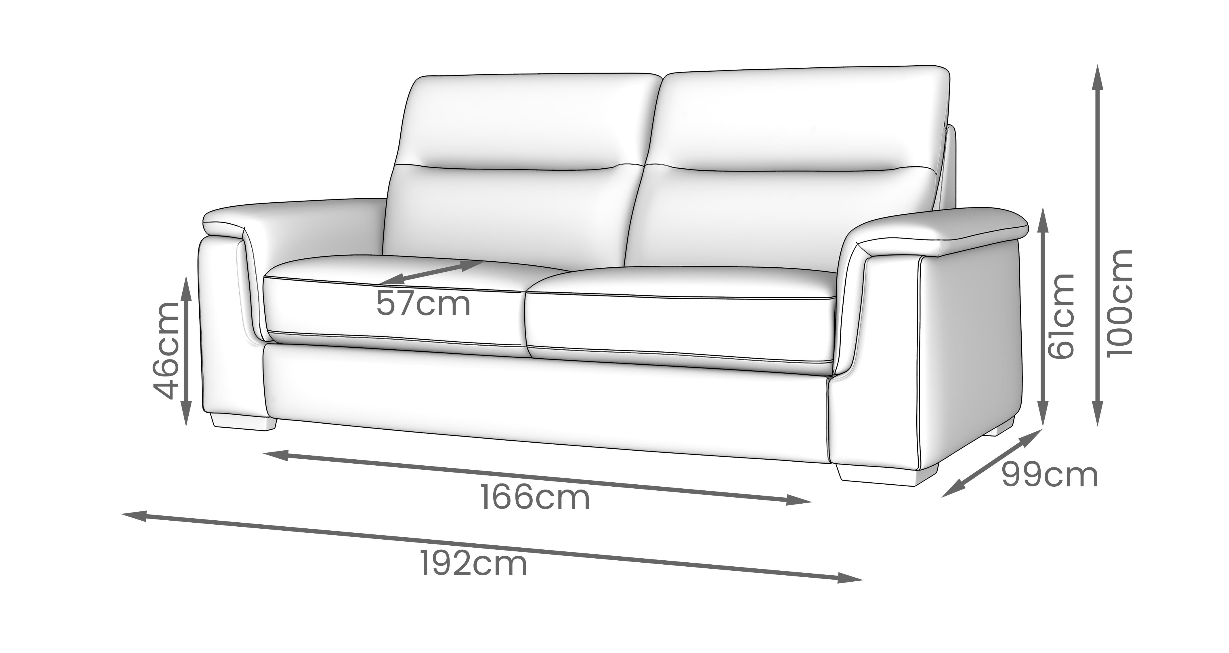 Roseley 3 Seater Sofa Bed | DFS