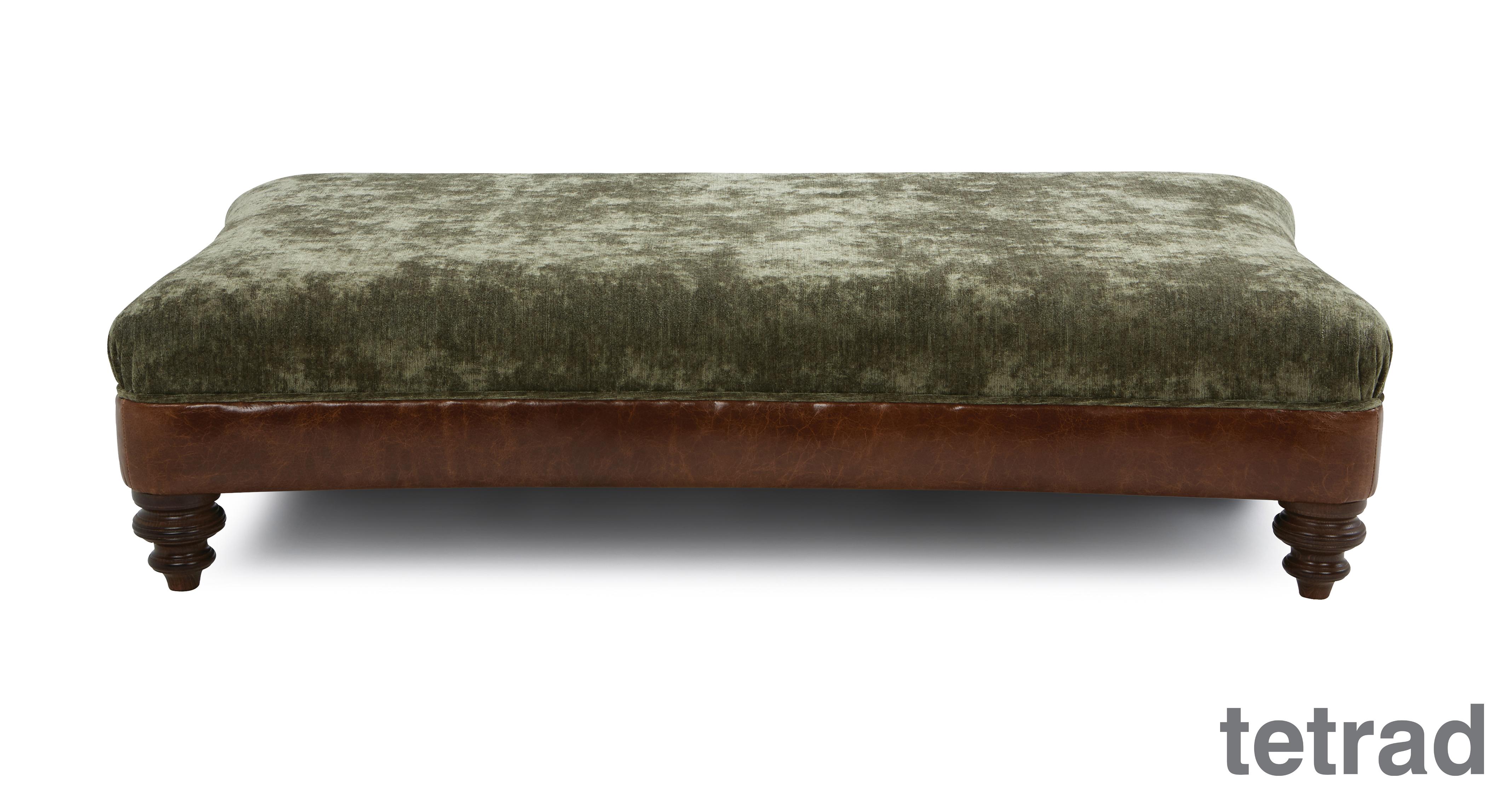 Ruskin Large Rectangular Footstool | DFS