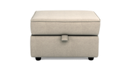 Sam Storage Footstool Simply Leather Look | DFS
