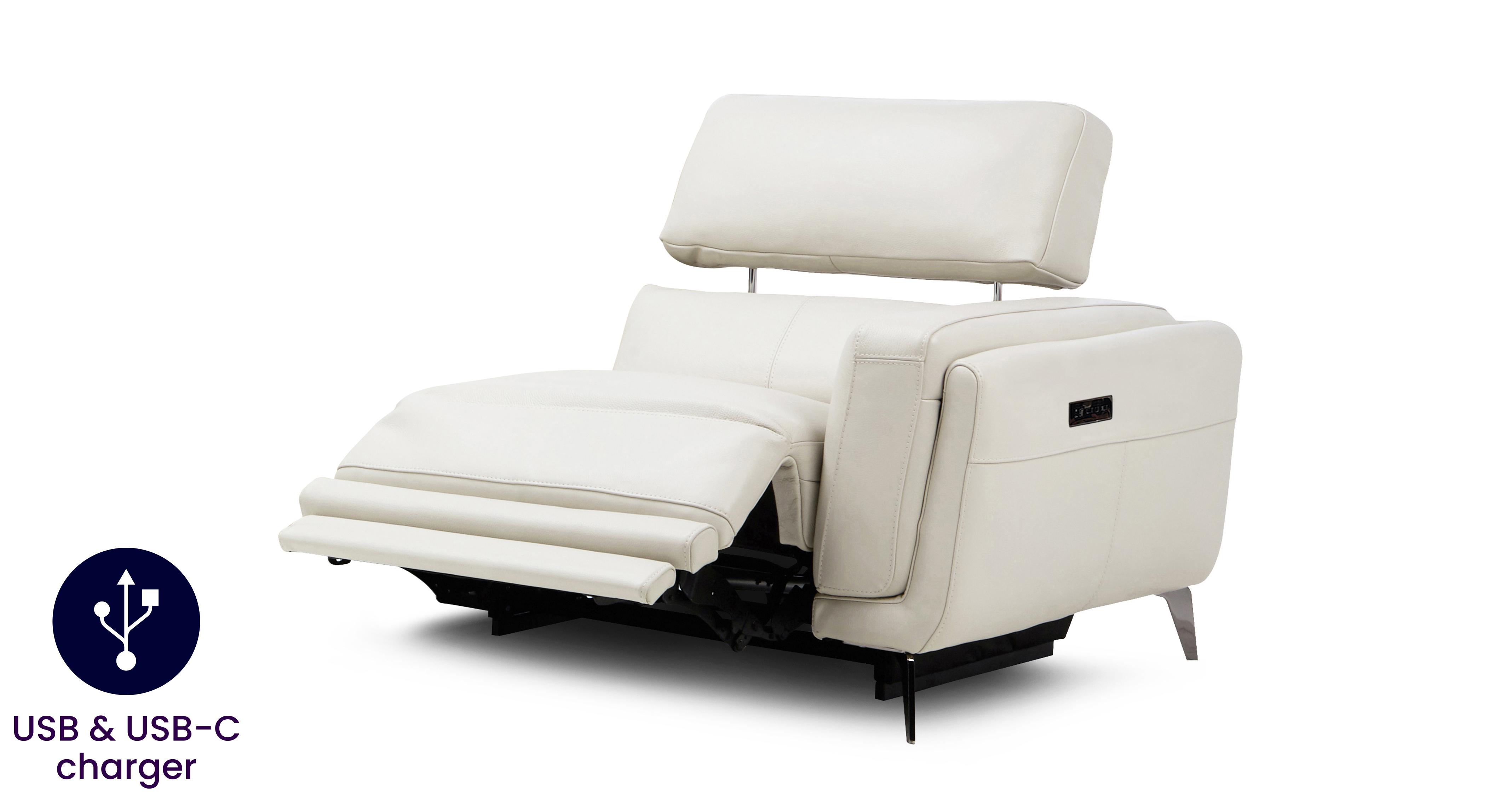 San Antonio Right Hand Facing Arm 1 Seat Power Unit | DFS