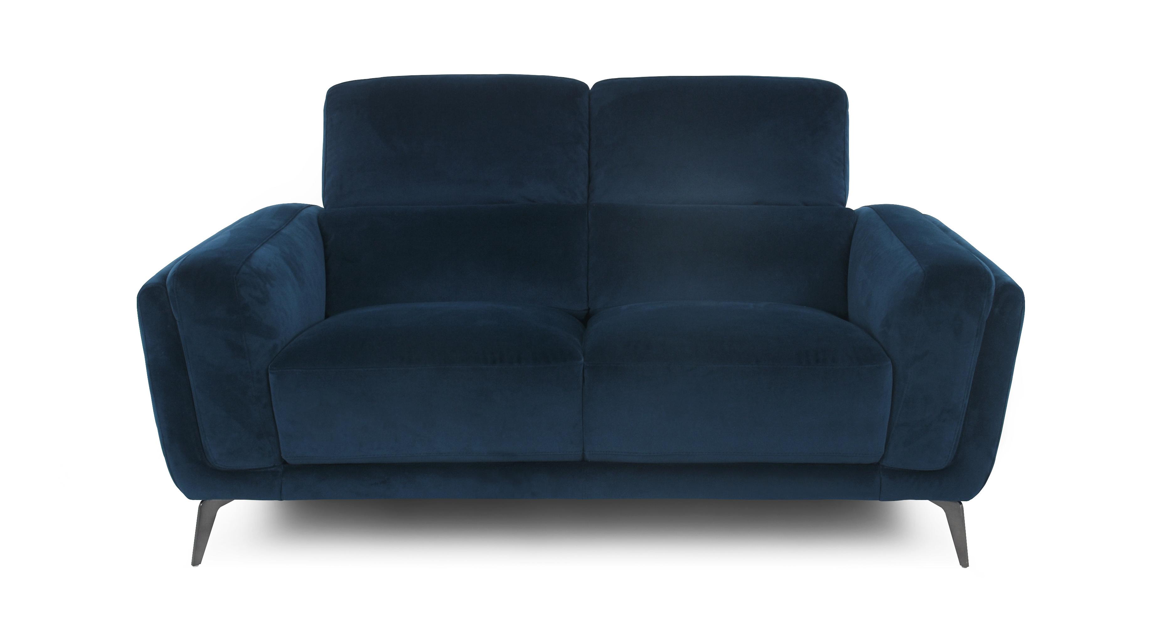 San Antonio Velvet 2 Seater Fixed Sofa | DFS
