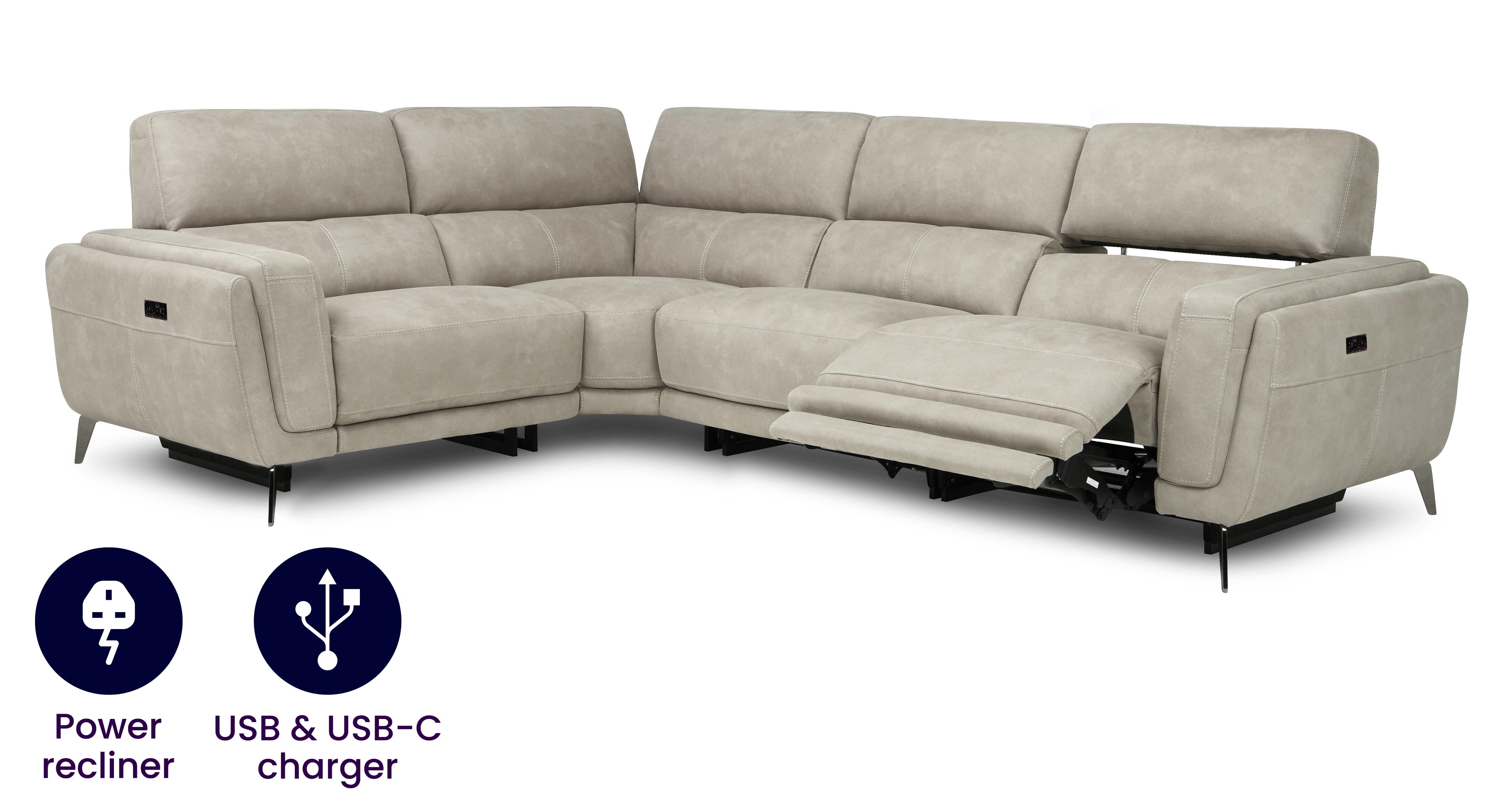 San Mateo Option G Right Hand Facing 2 Corner 1 Power Corner | DFS