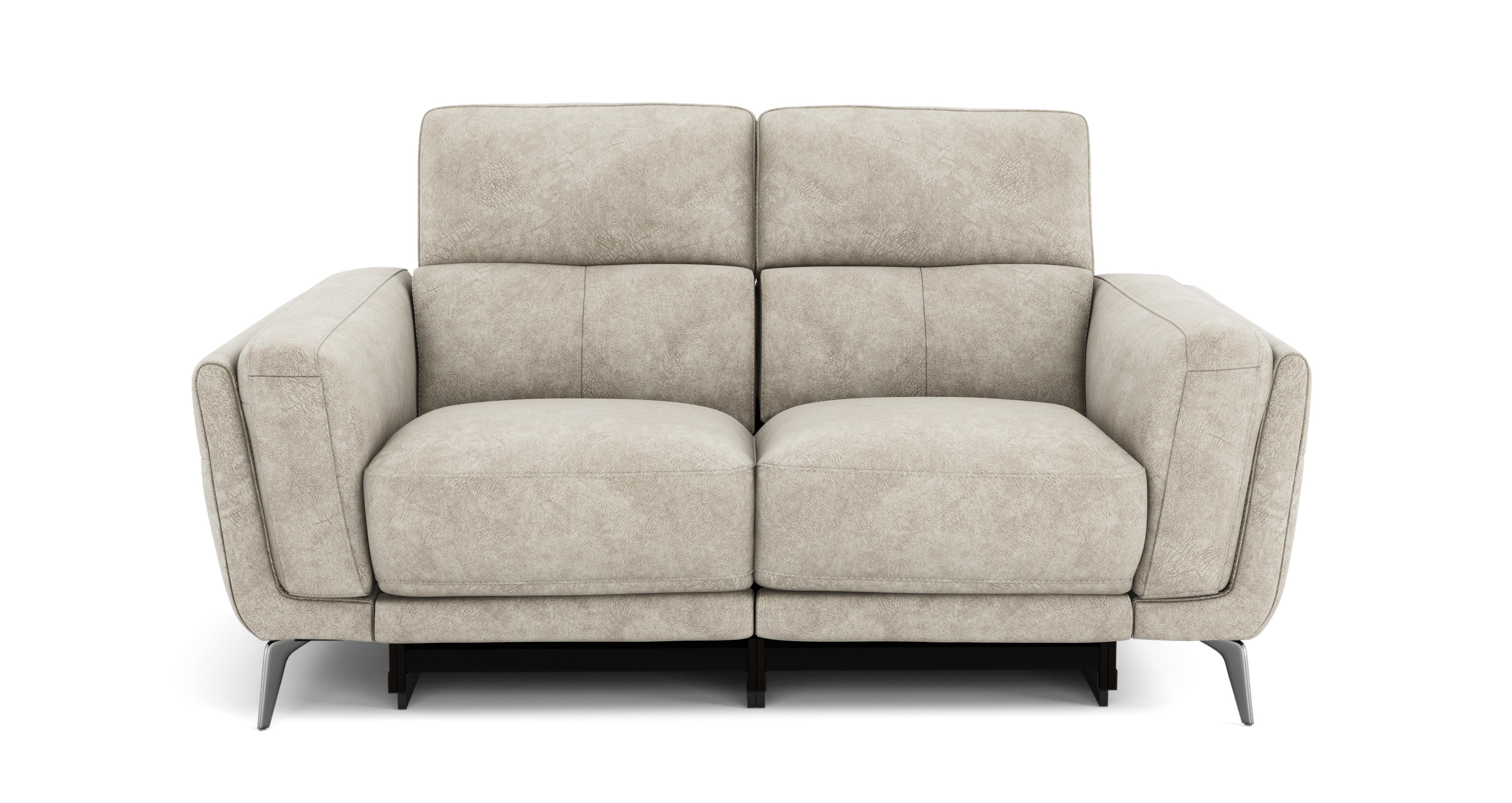 San Mateo Fabric 2 Seater Heated Power Recliner | DFS