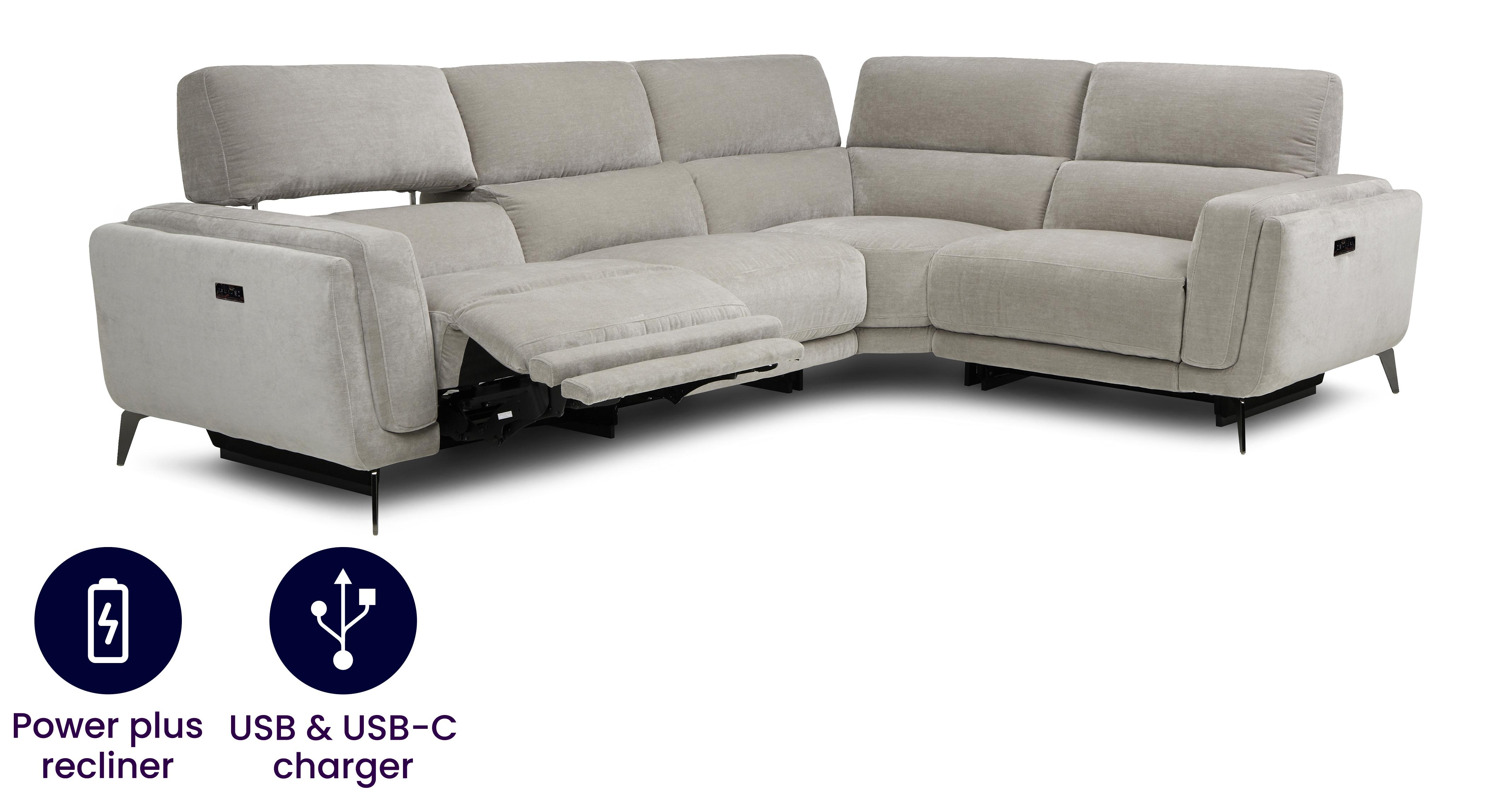 San Mateo Fabric Option H Left Hand Facing 2 Corner 1 Power Plus Corner ...