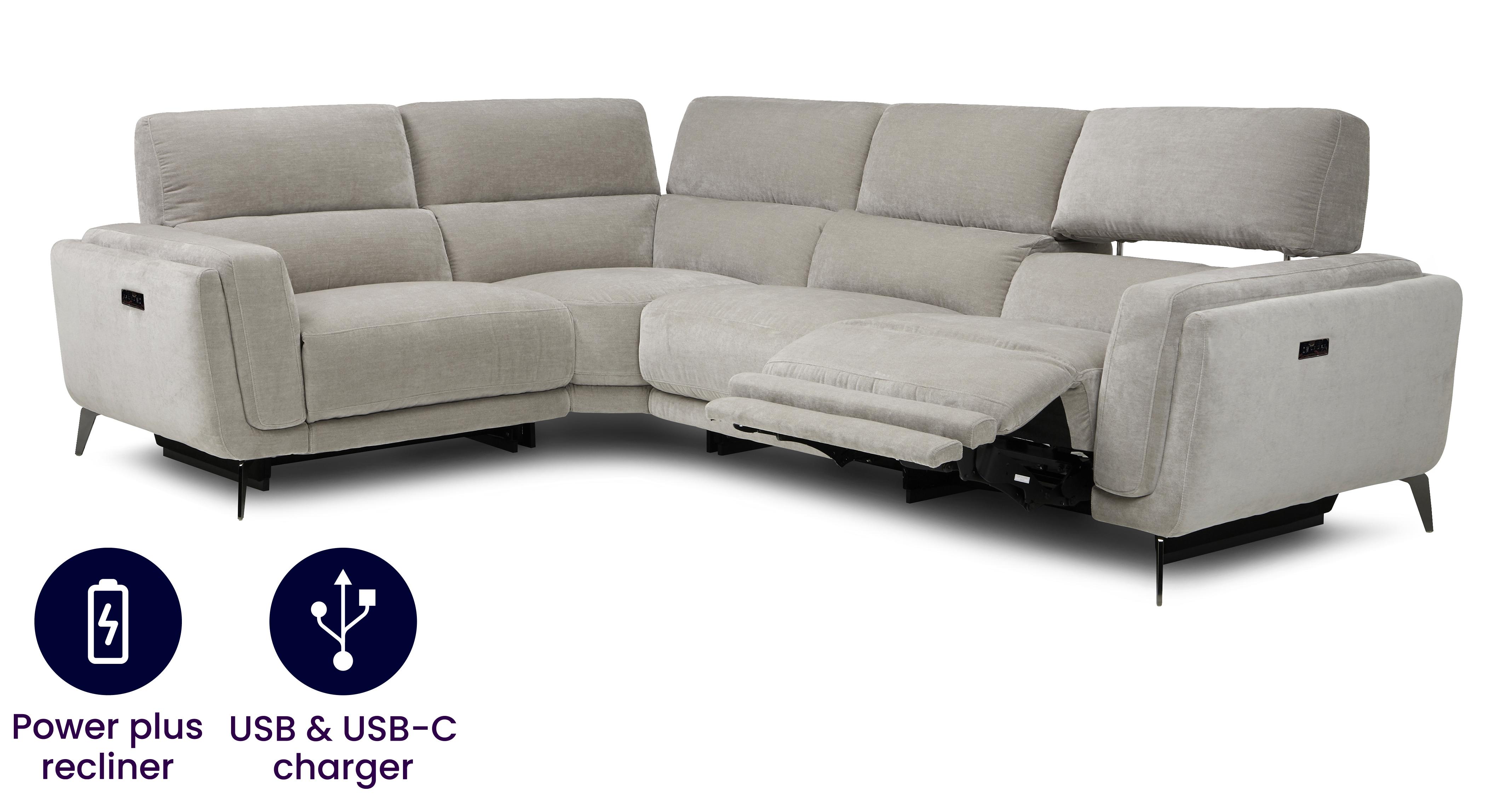 San Mateo Fabric Option I Right Hand Facing 2 Corner 1 Power Plus ...