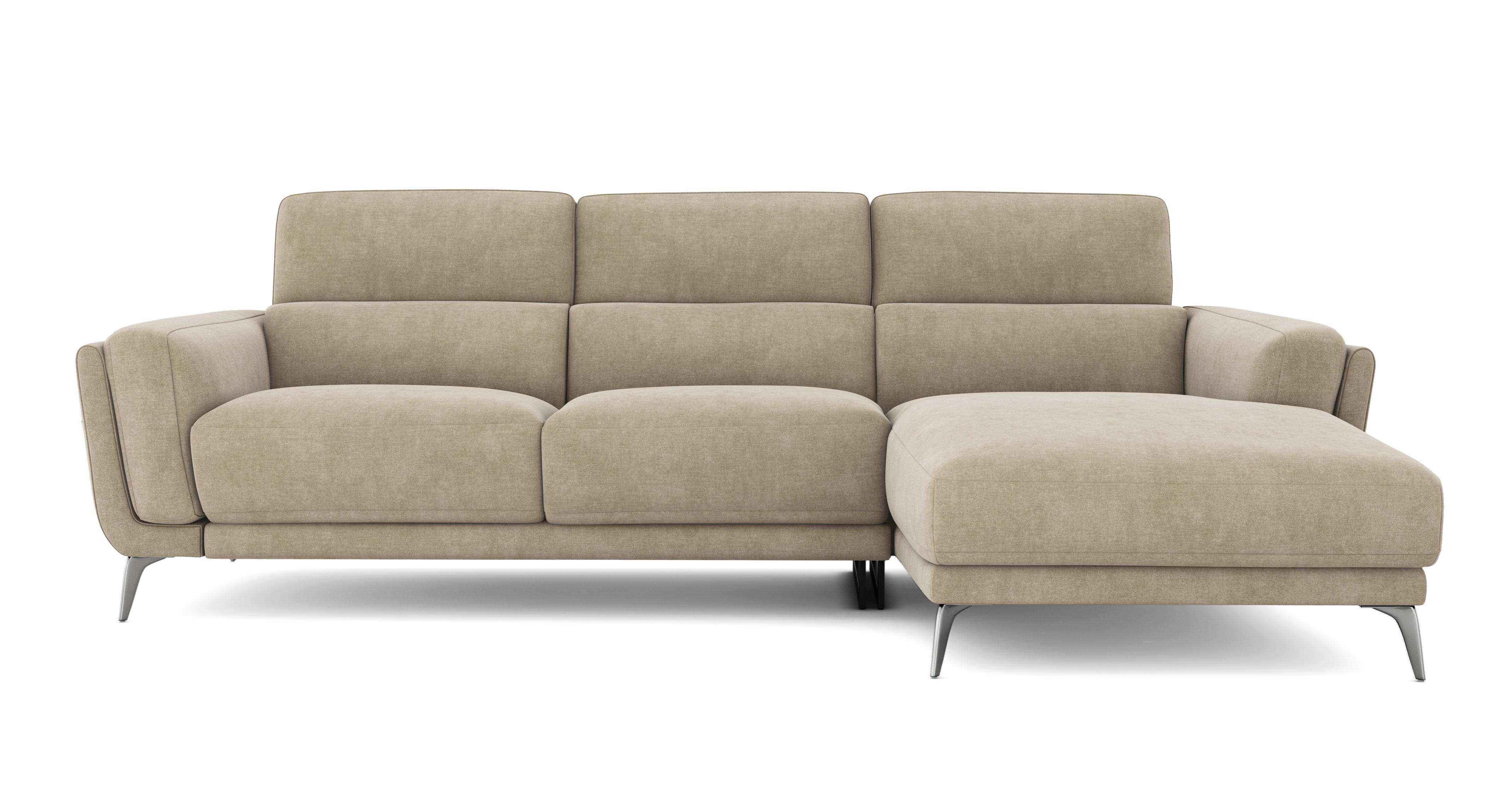 San Mateo Fabric Option K Right Hand Facing Fixed 3 Seat Chaise End | DFS