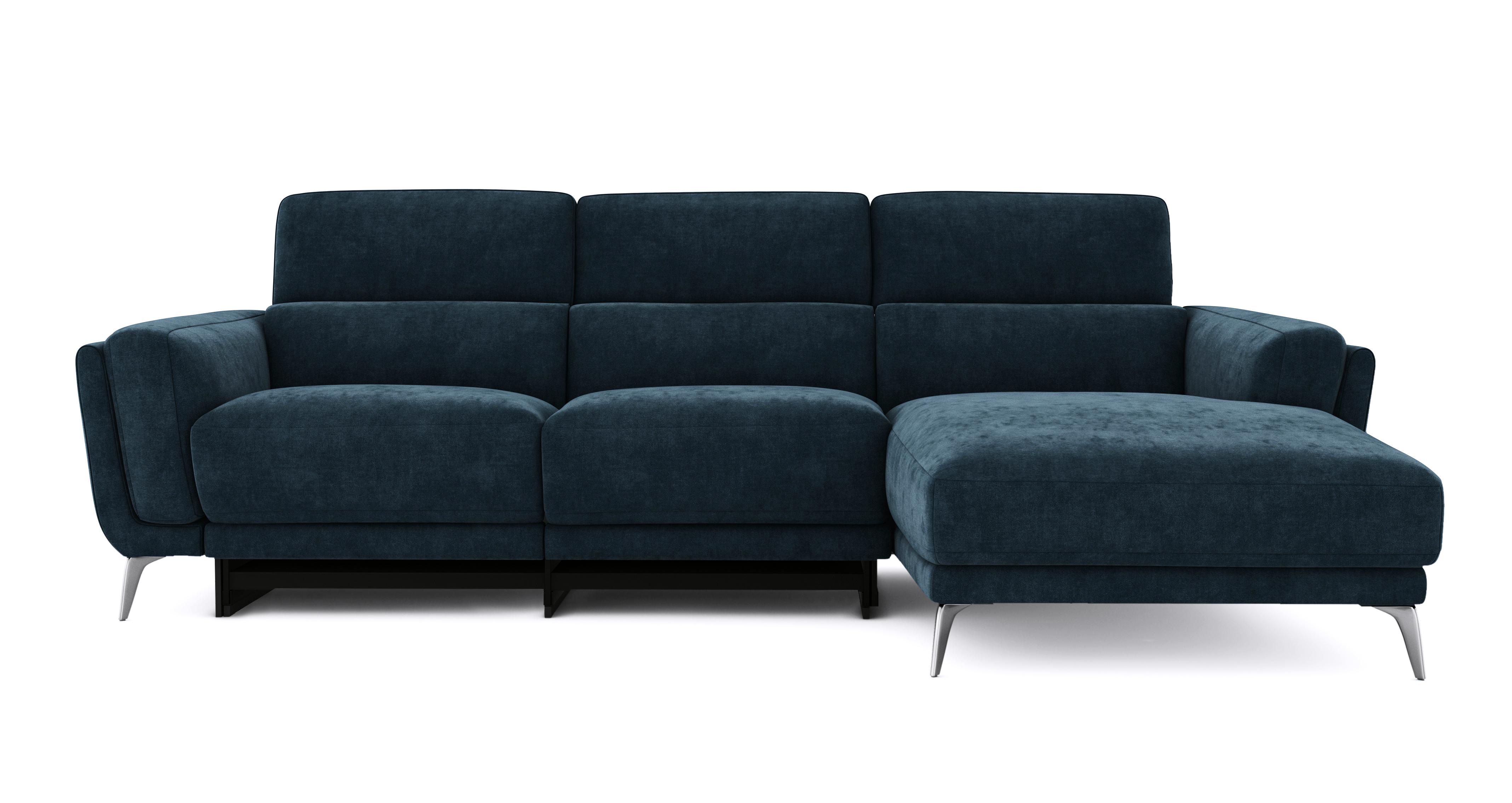 San Mateo Fabric Option P Right Hand Facing Power Plus 3 Seat Chaise ...