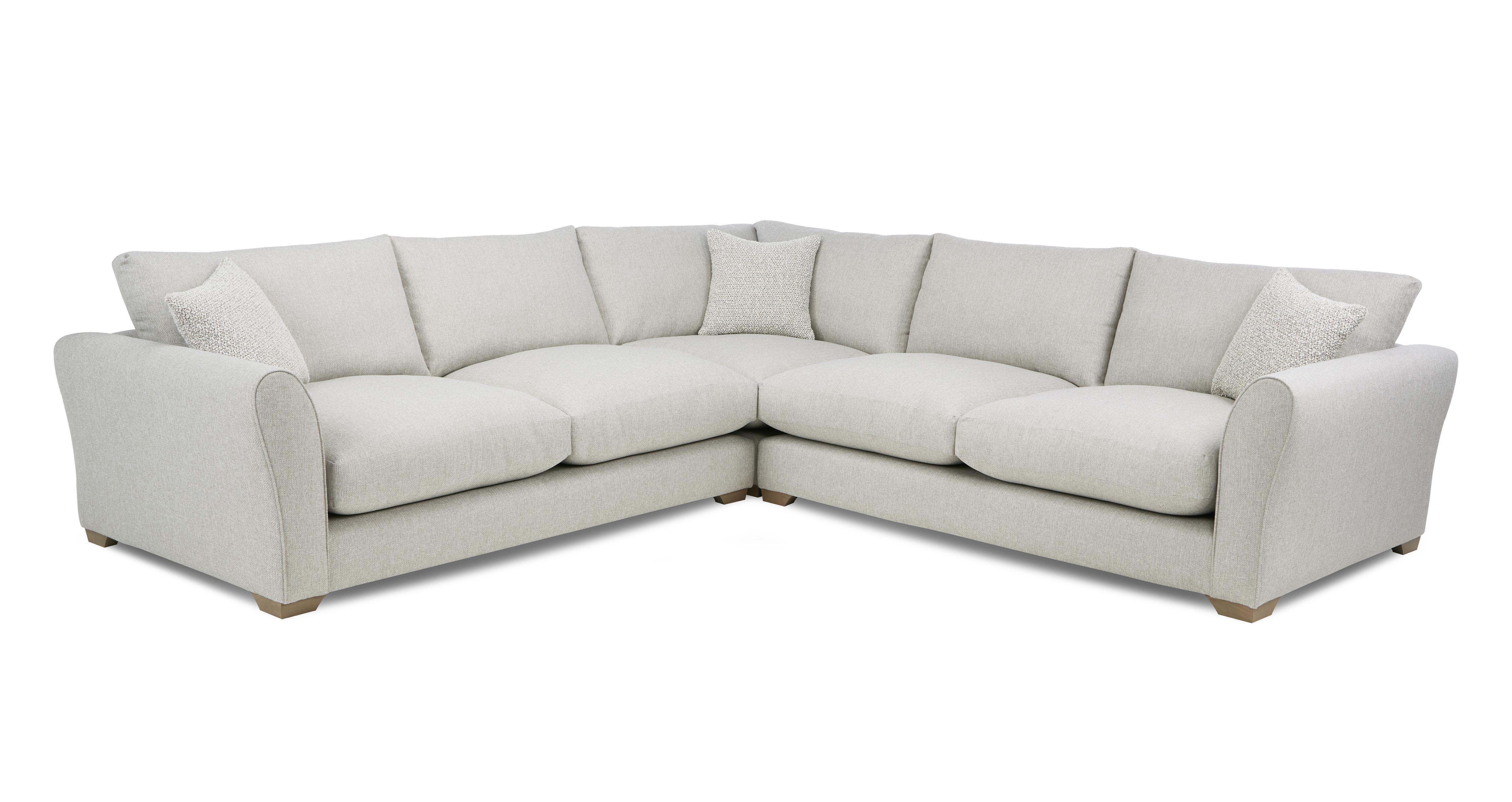 Saphina Formal Back Large Corner Sofa DFS