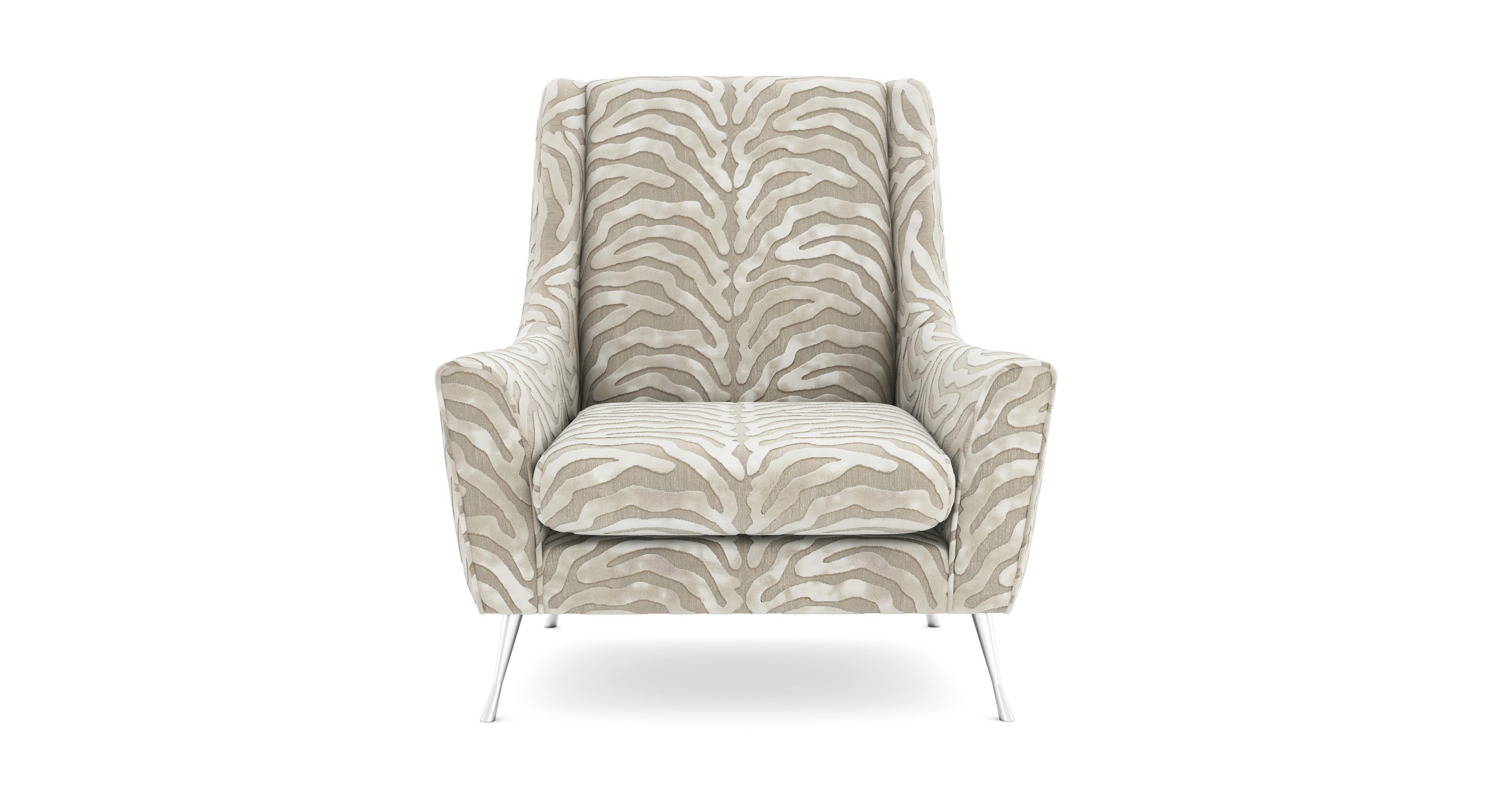 Serenis Metallic Accent Chair | DFS