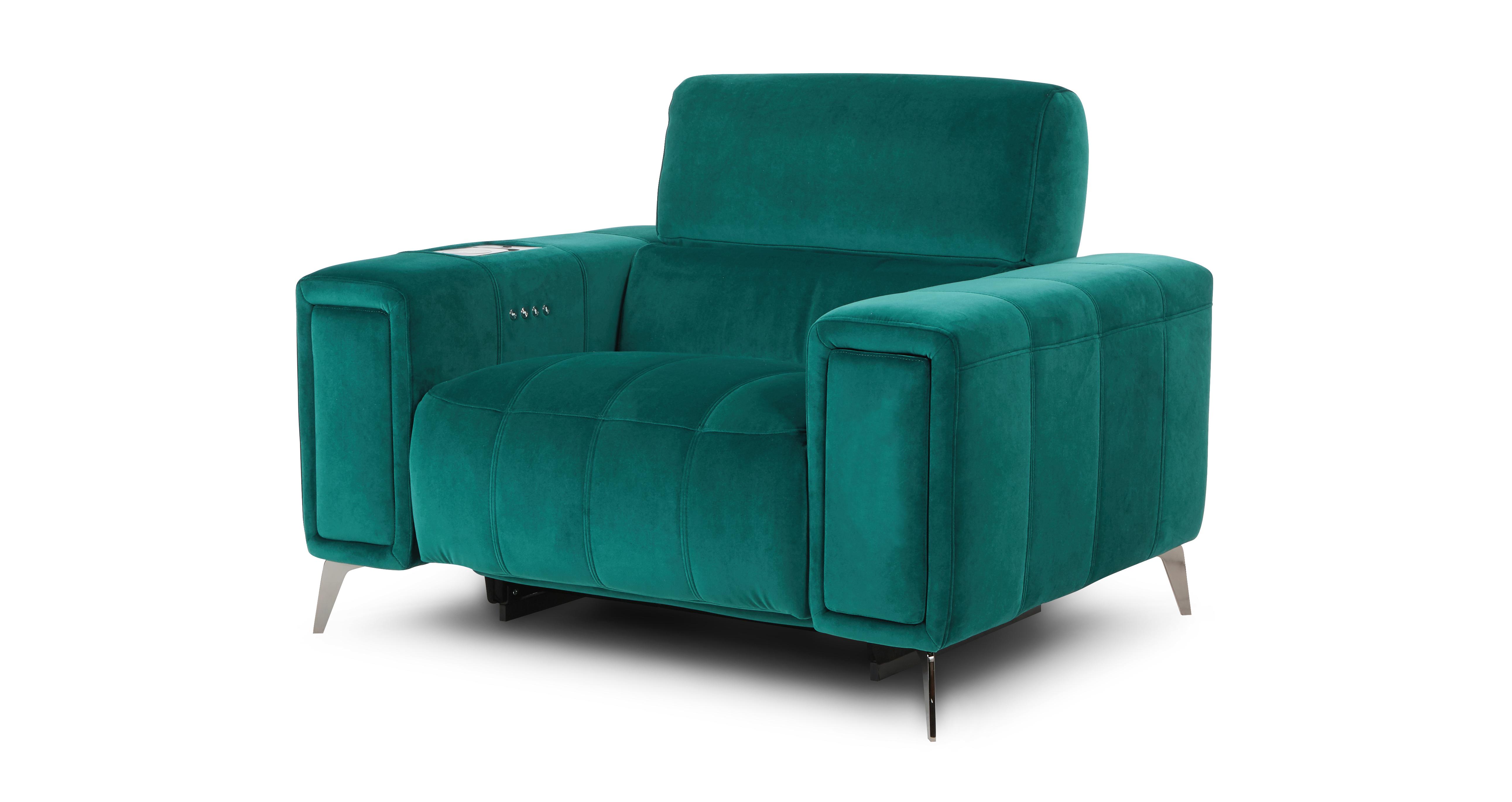 Showcase Power Recliner Chair With Arm Console | DFS