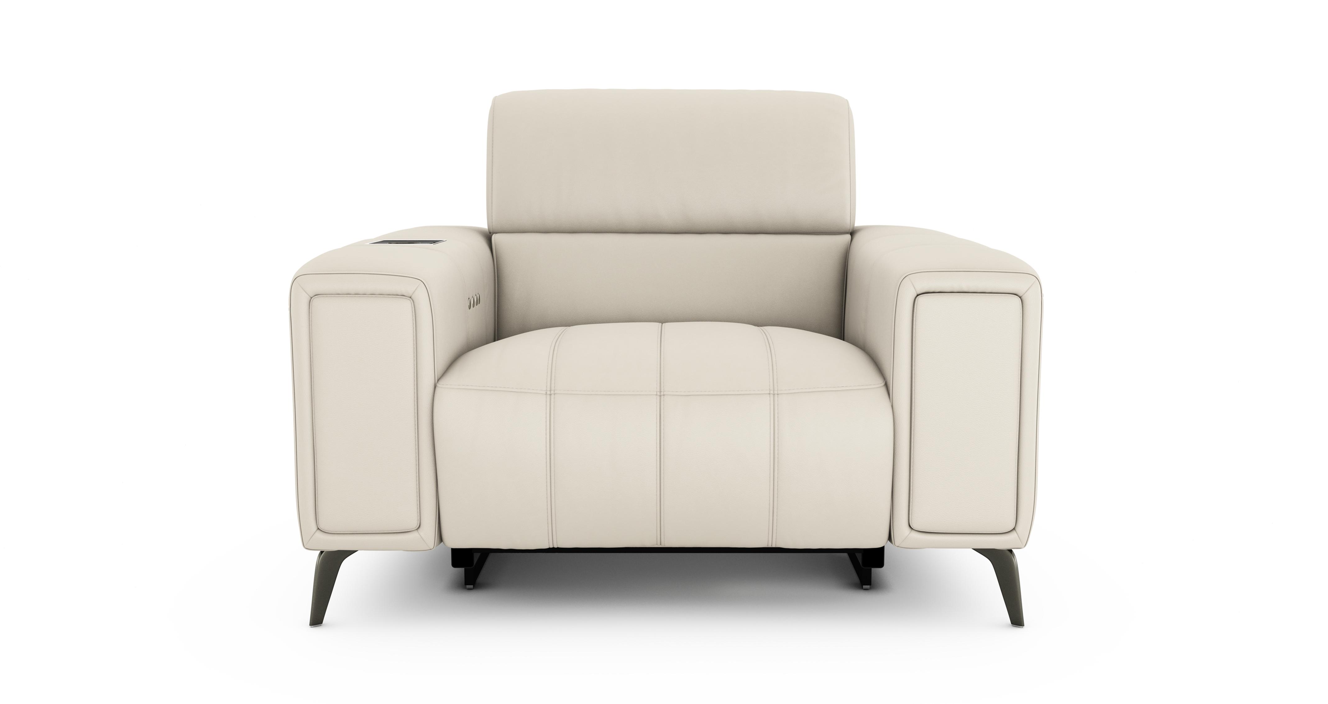 Showcase Power Recliner Chair With Arm Console | DFS