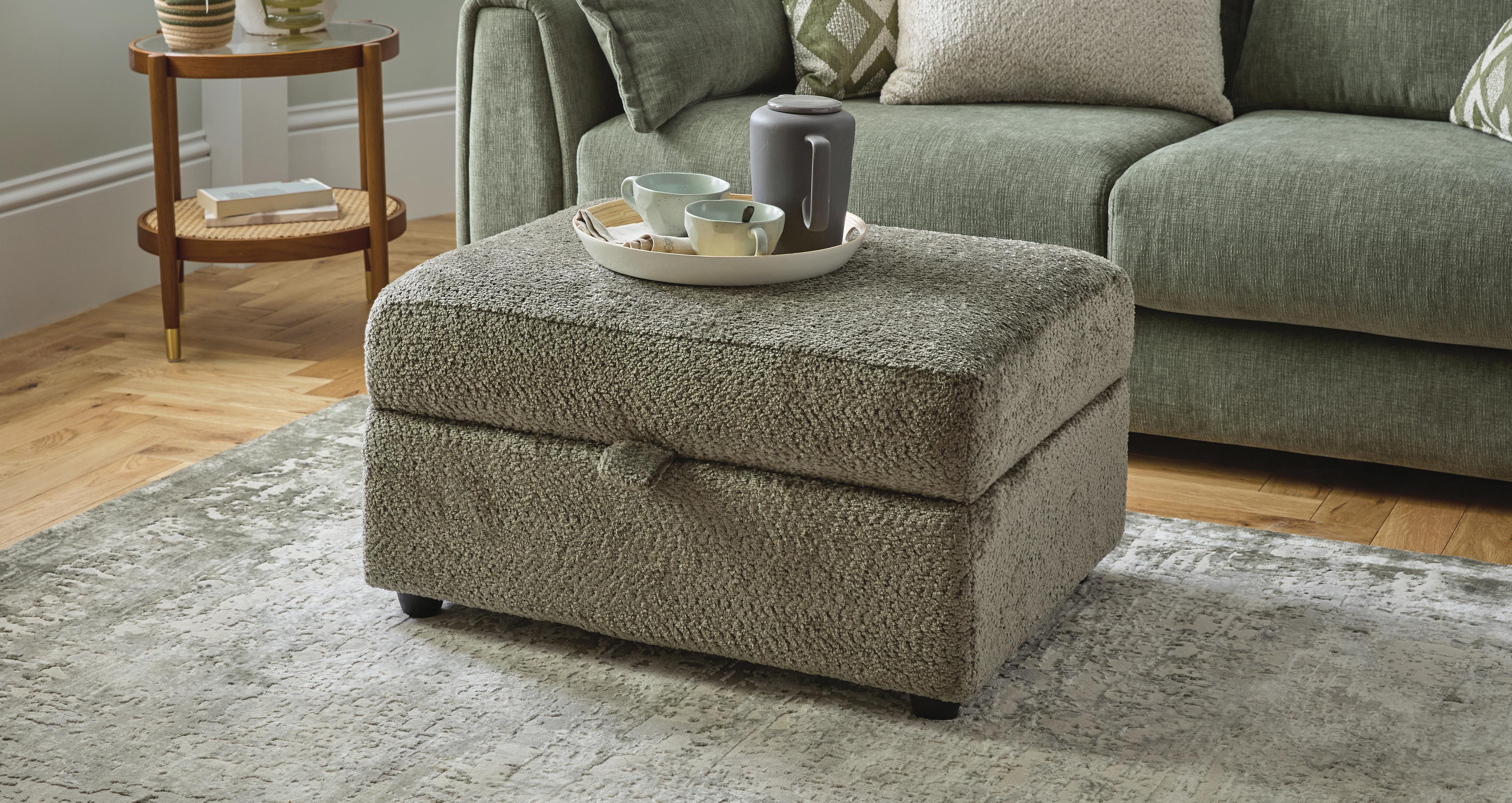 Somerford Large Storage Footstool | DFS
