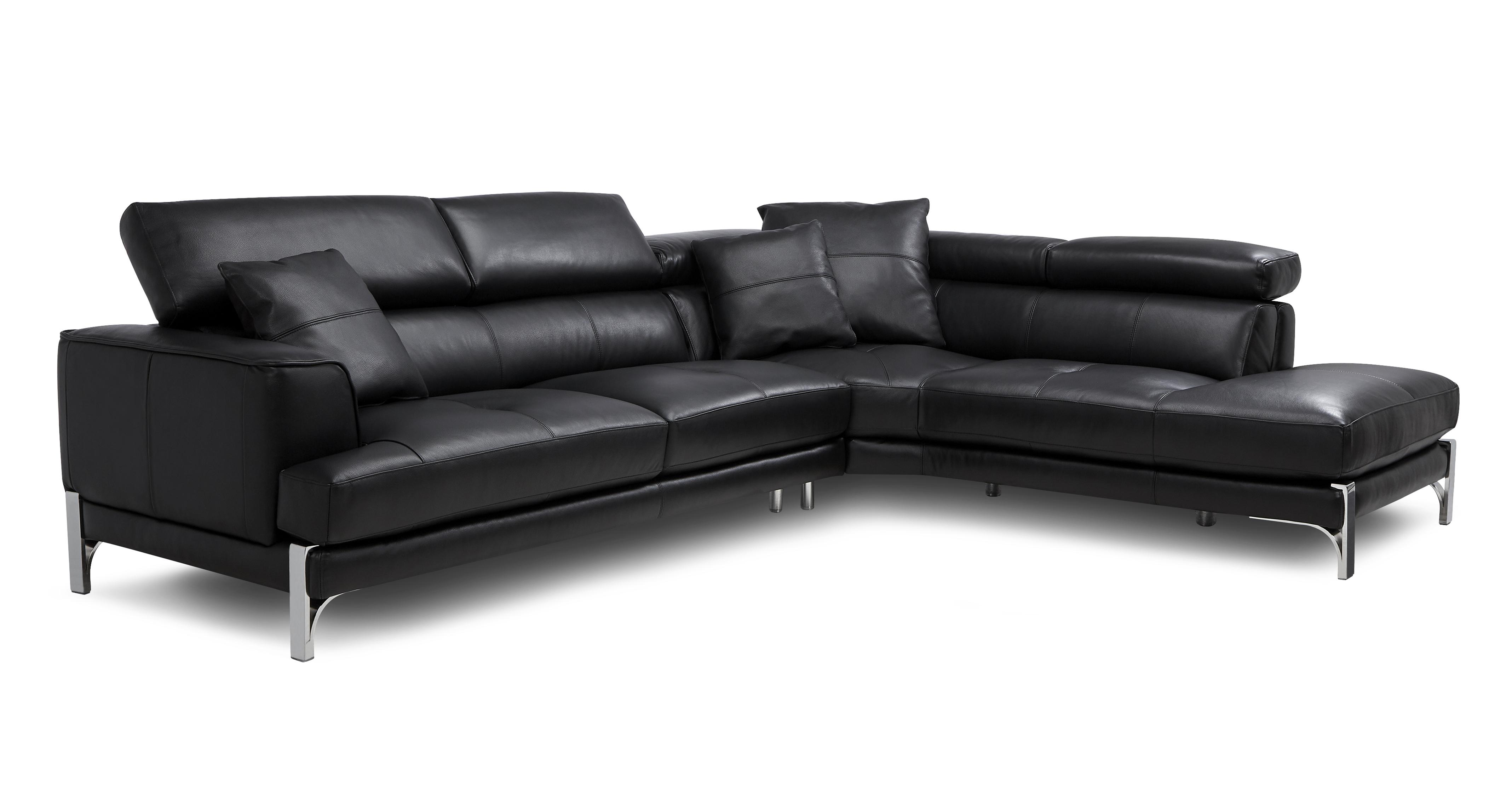 Stage Left Arm Facing Large Corner Sofa New Club | DFS