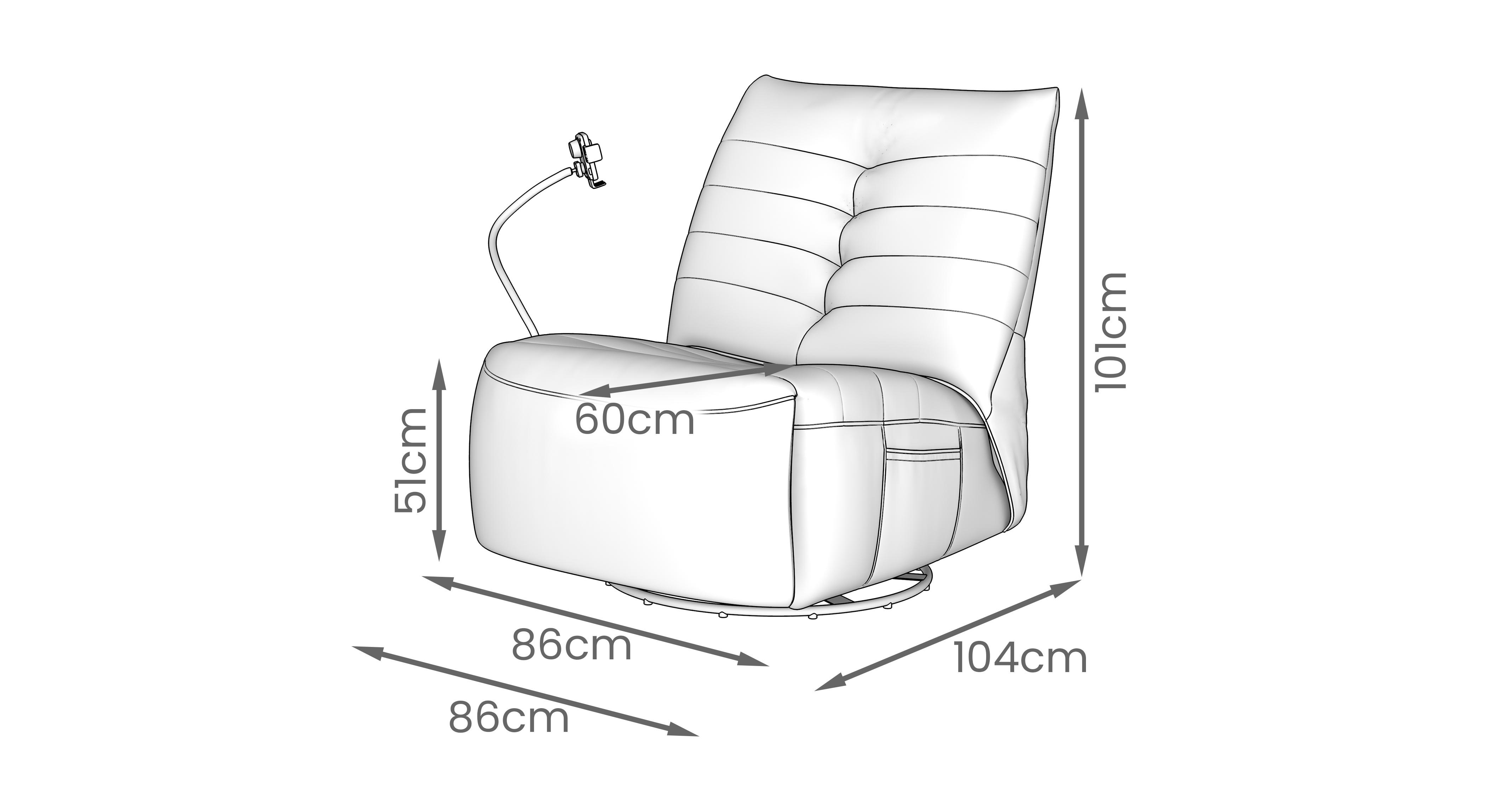 Straton Power Recliner Chair | DFS