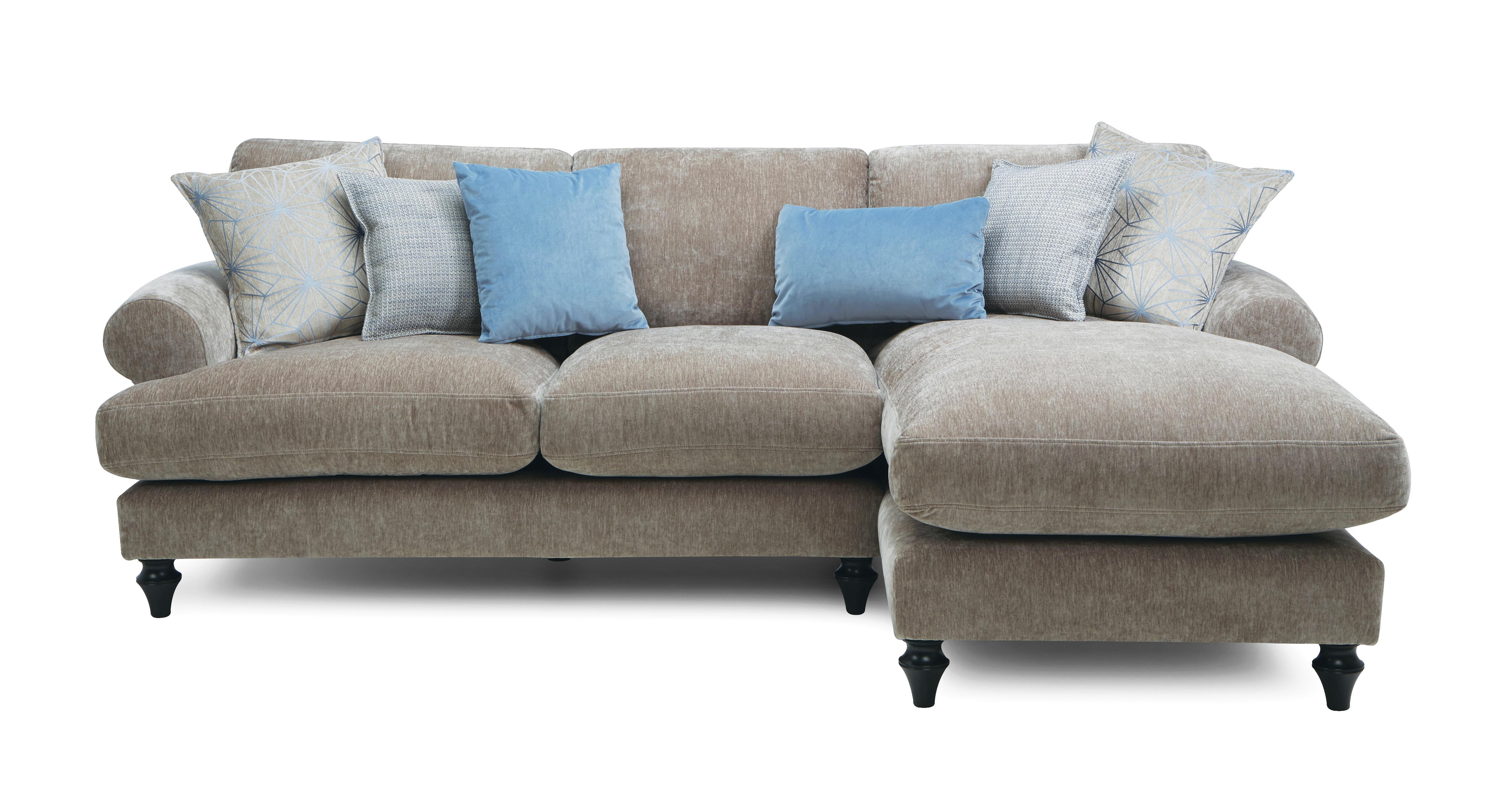 Sydney Right Hand Facing Small Chaise Sofa | DFS