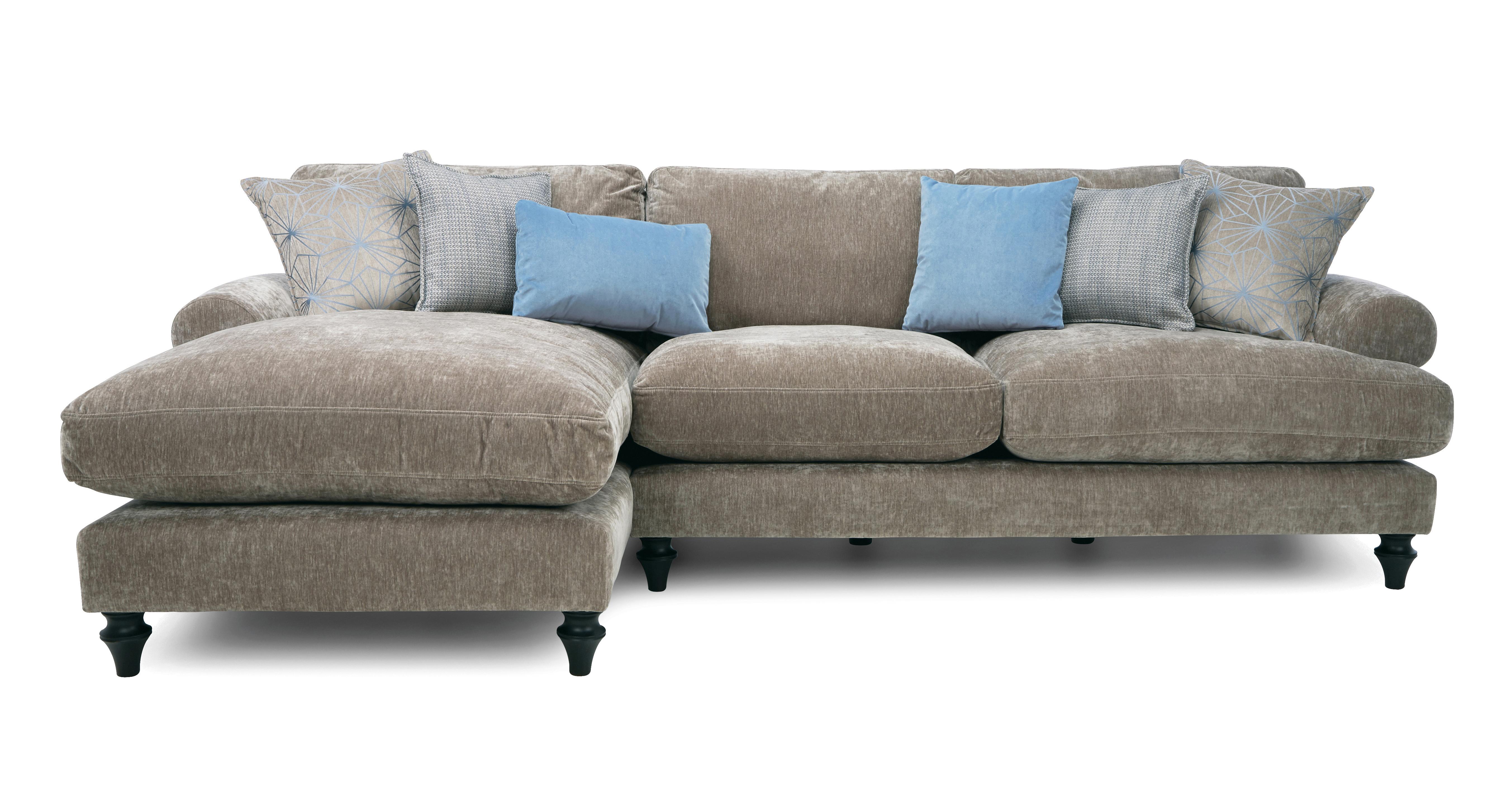 Sydney Left Hand Facing Large Chaise Sofa | DFS