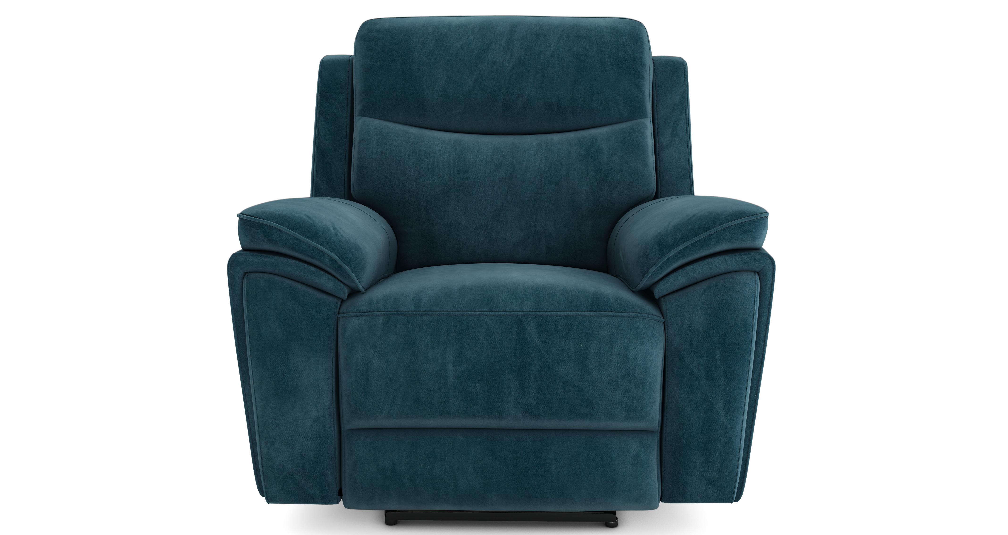 Trek Velvet Power Recliner Chair | DFS