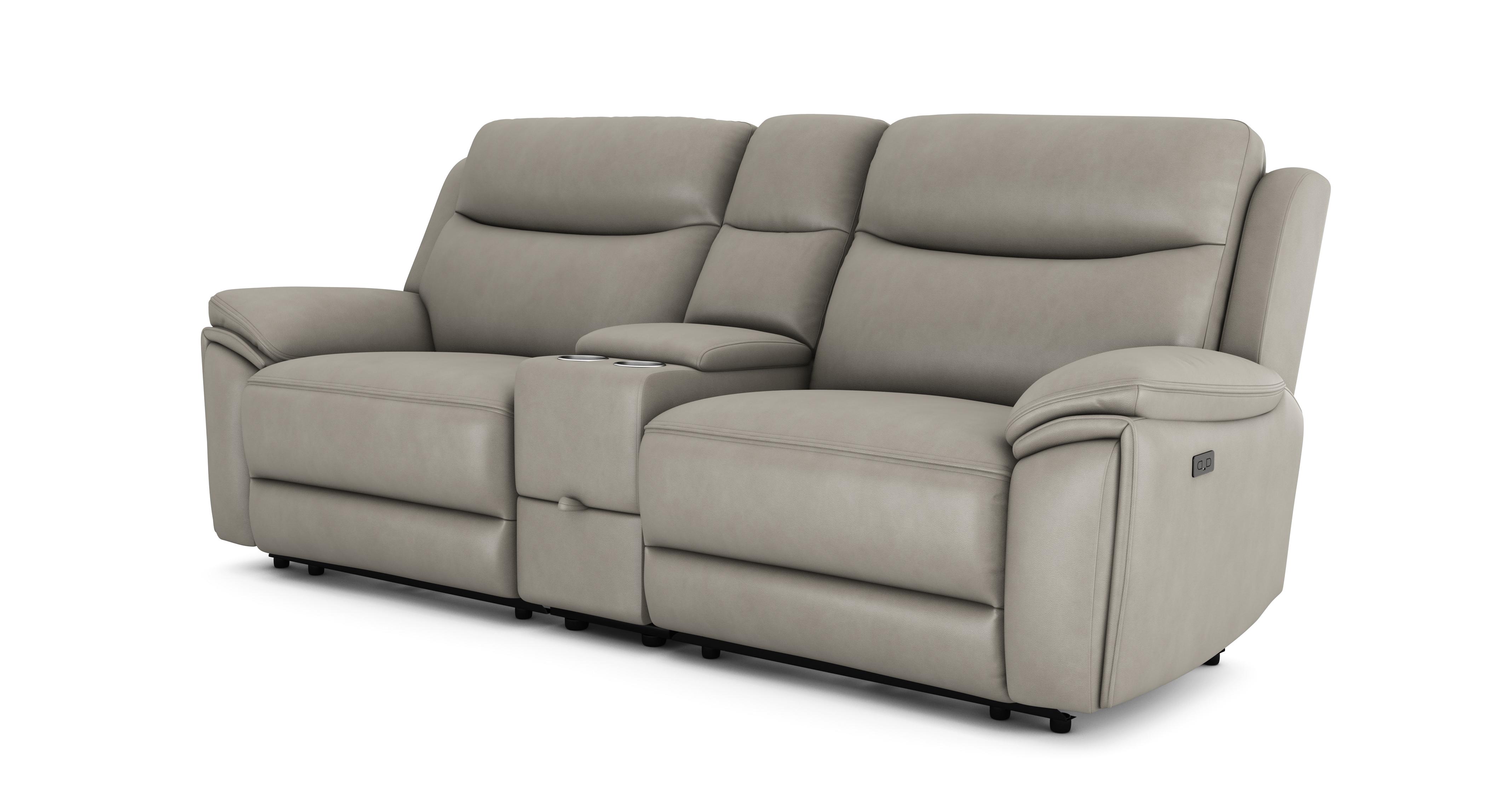 Trek 2 Seater Power Recliner And Console | DFS