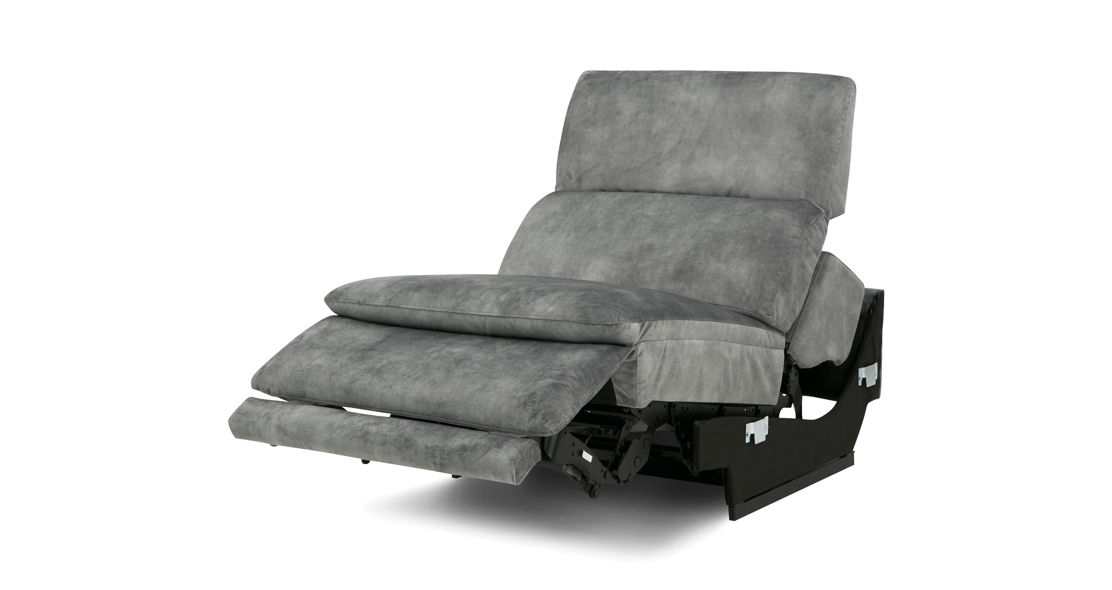 Venosa Fabric Power No Arm Unit | DFS