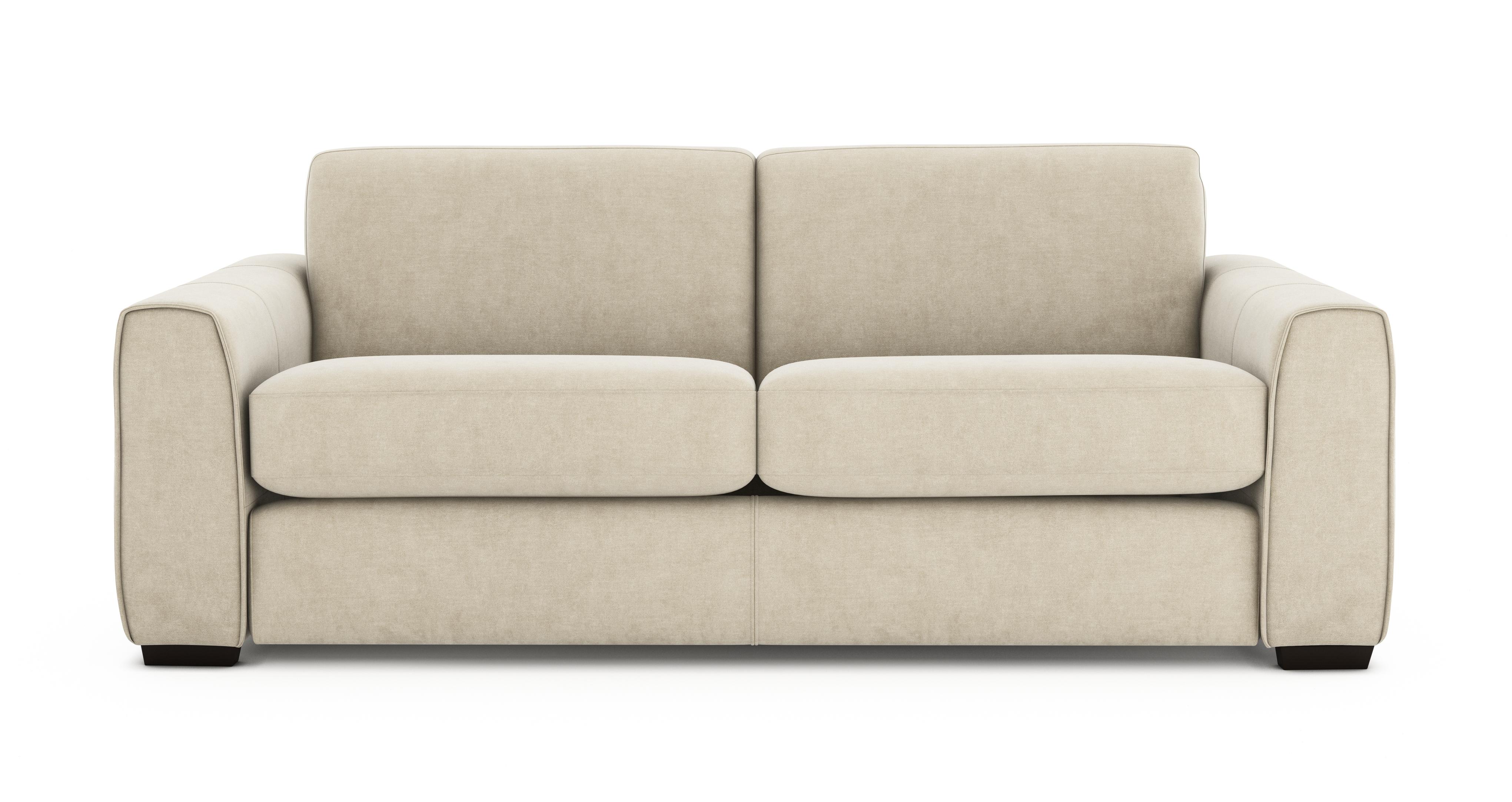 Vida Chenille 3 Seater Power Sofa Bed | DFS