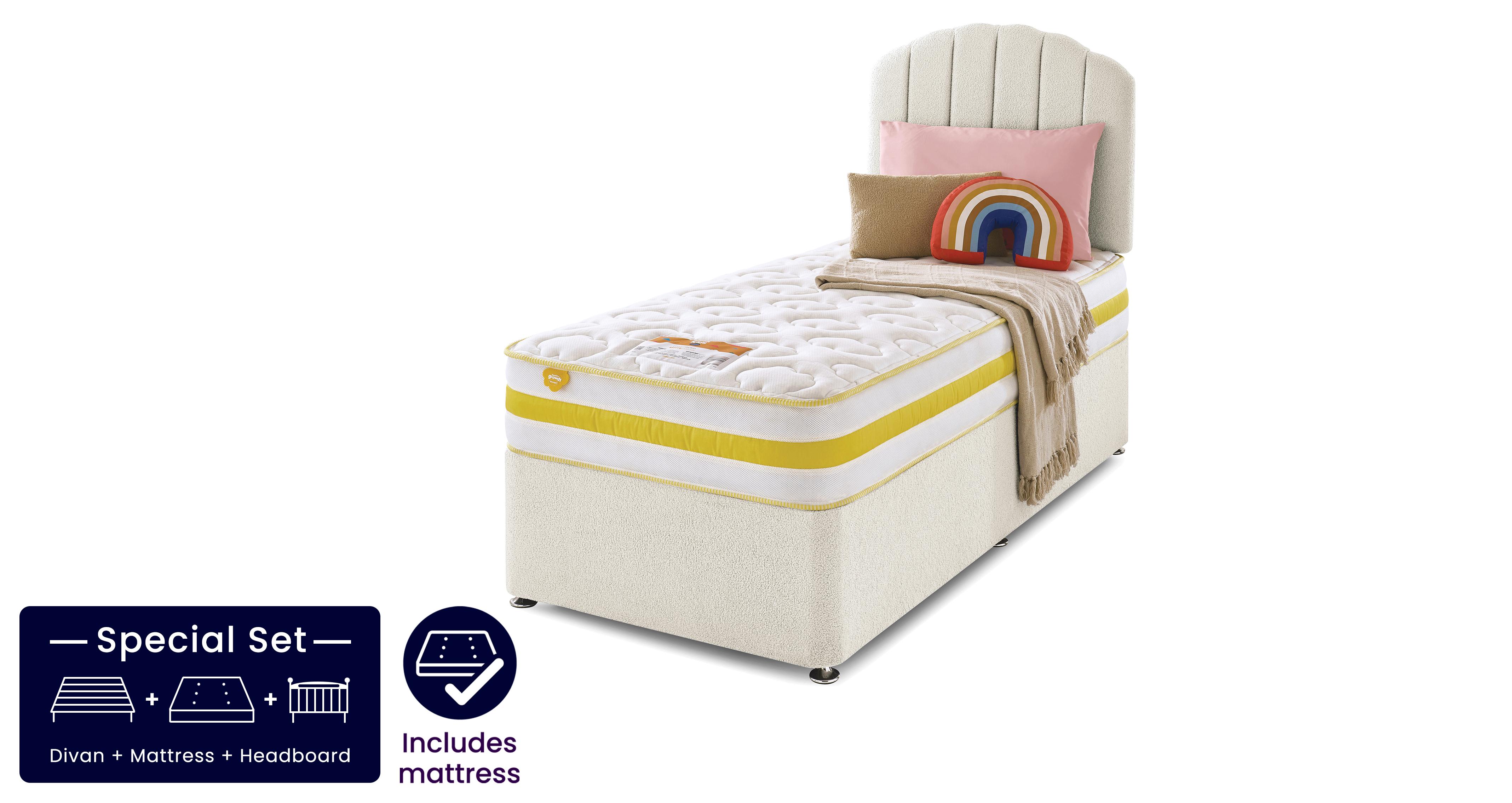 Violet Single Divan Set | DFS