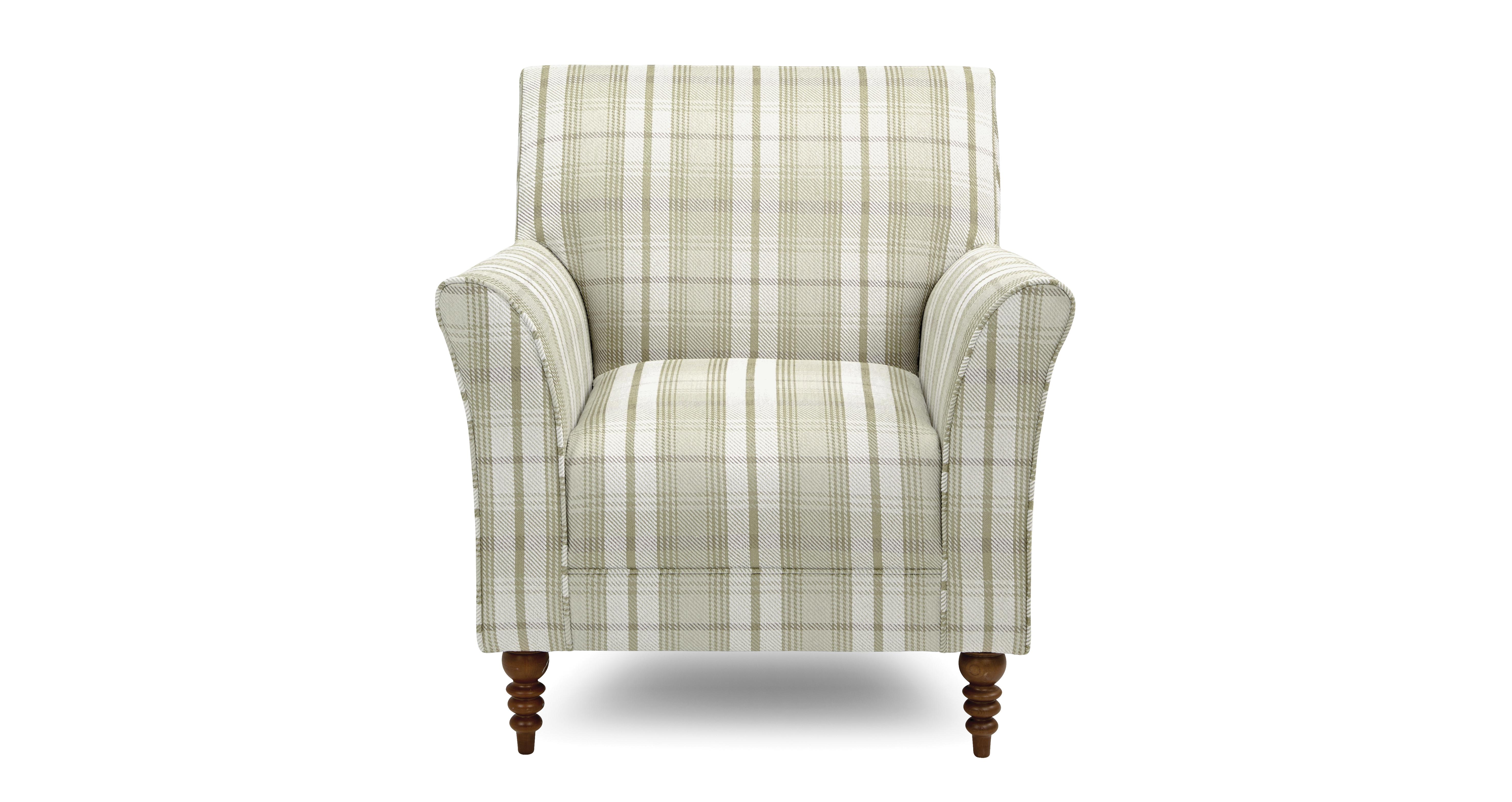 Wimborne Check Accent Chair | DFS