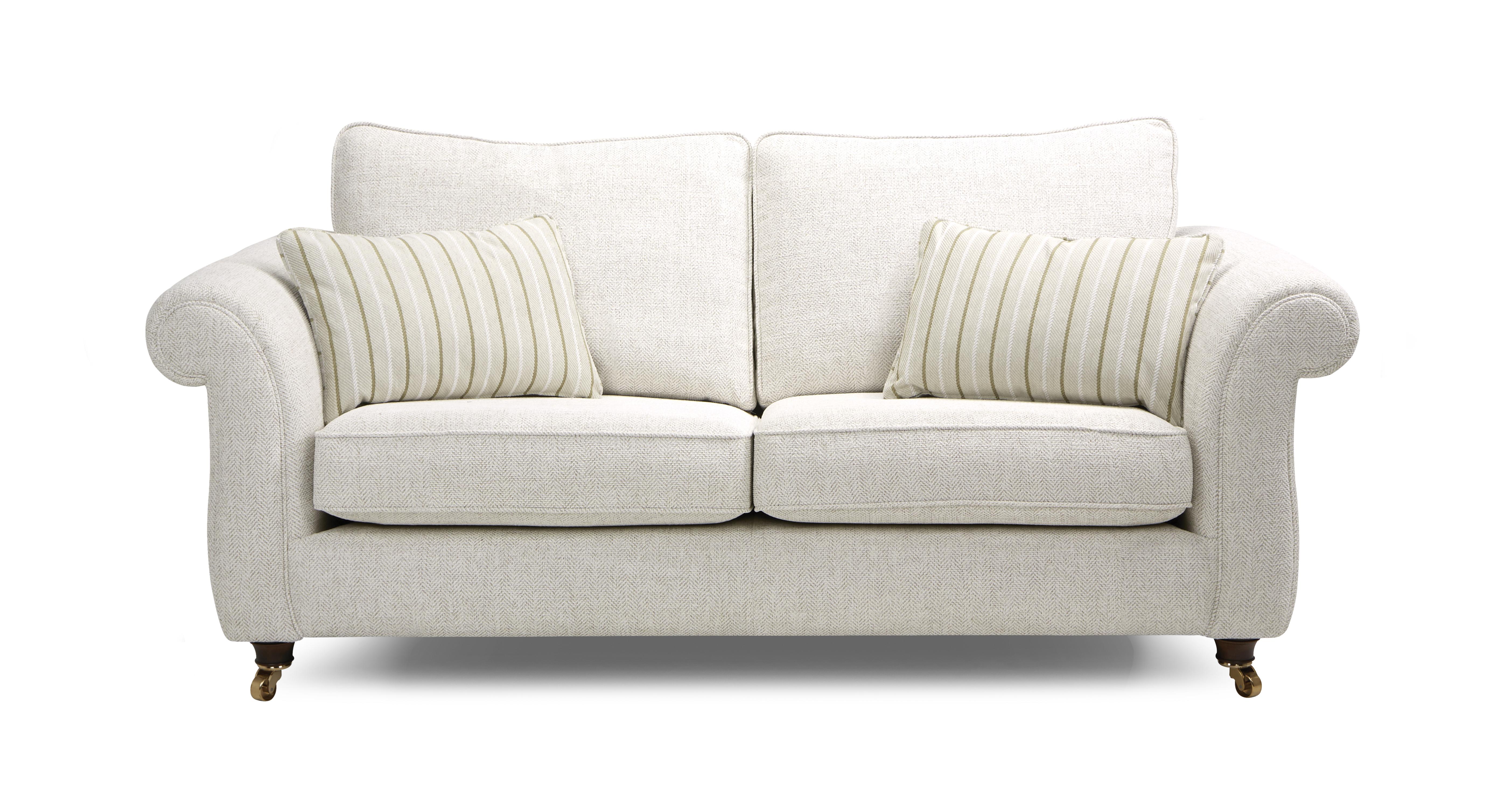 wimborne Plain Formal Back 3 Seater Sofa