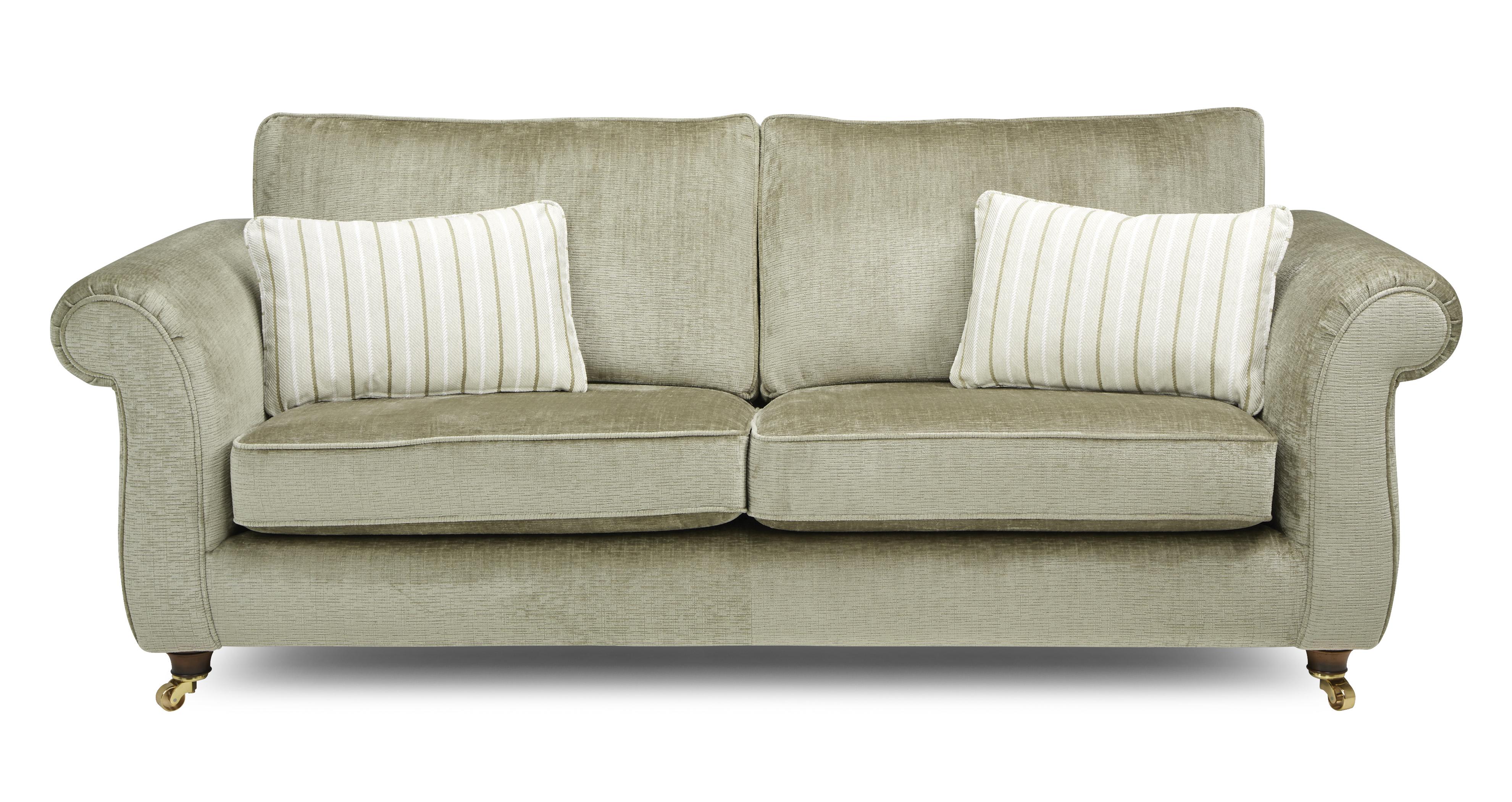 Wimborne Chenille Formal Back 4 Seater Sofa | DFS