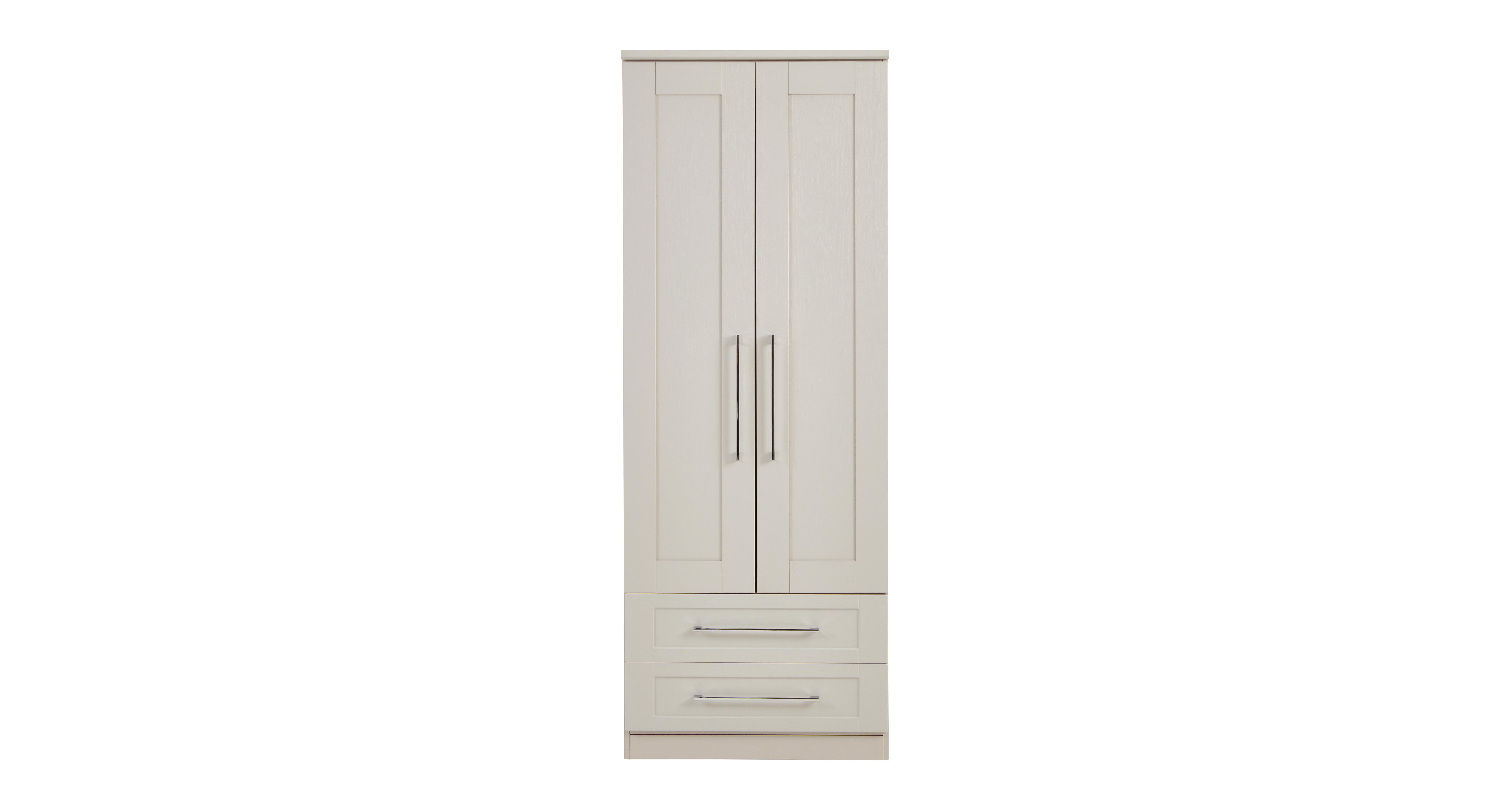 York 2 Drawer 2 Door Wardrobe | DFS