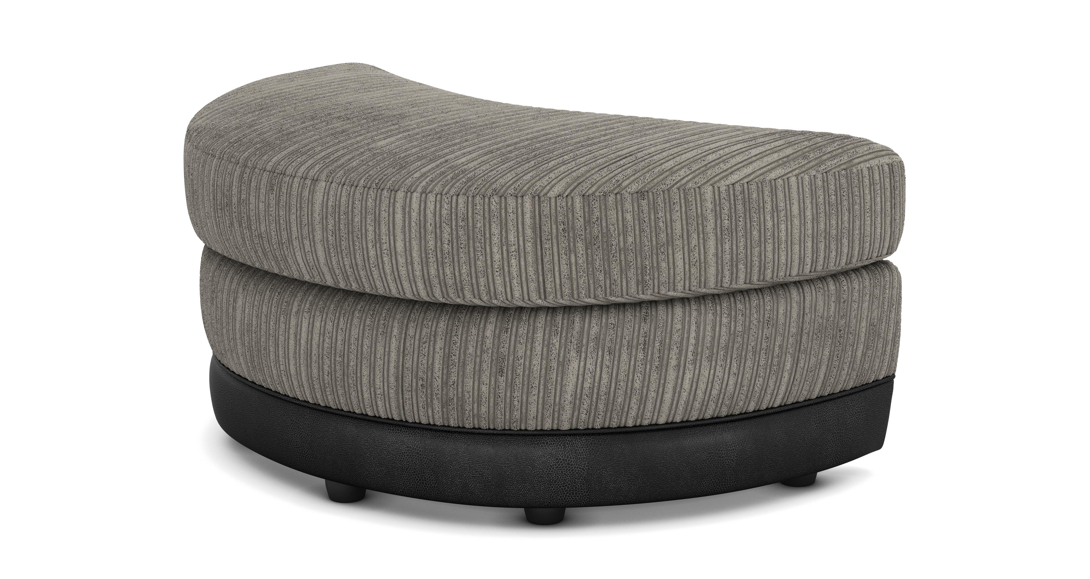 Zana Half Moon Footstool | DFS