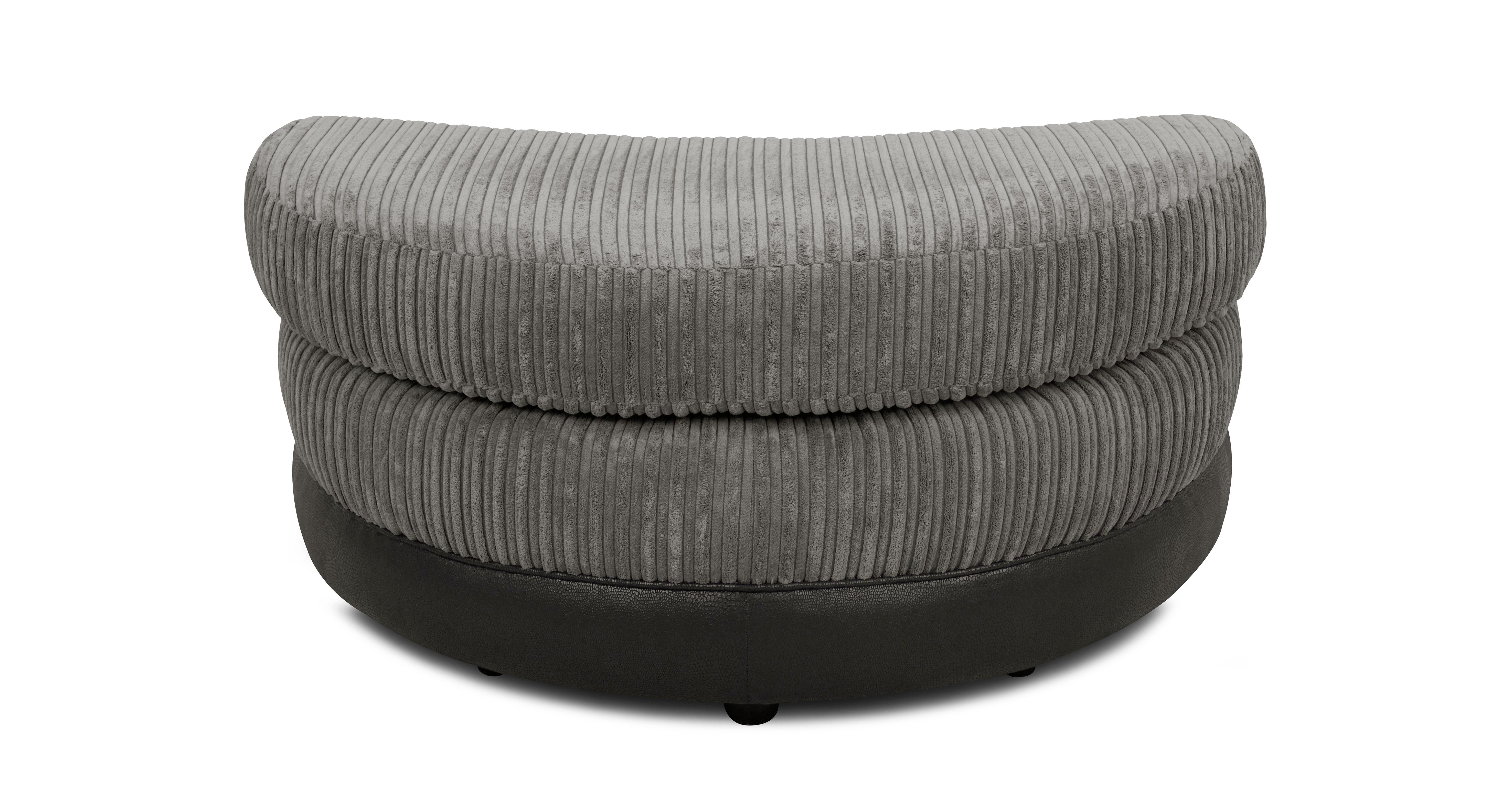 Zana Half Moon Footstool | DFS