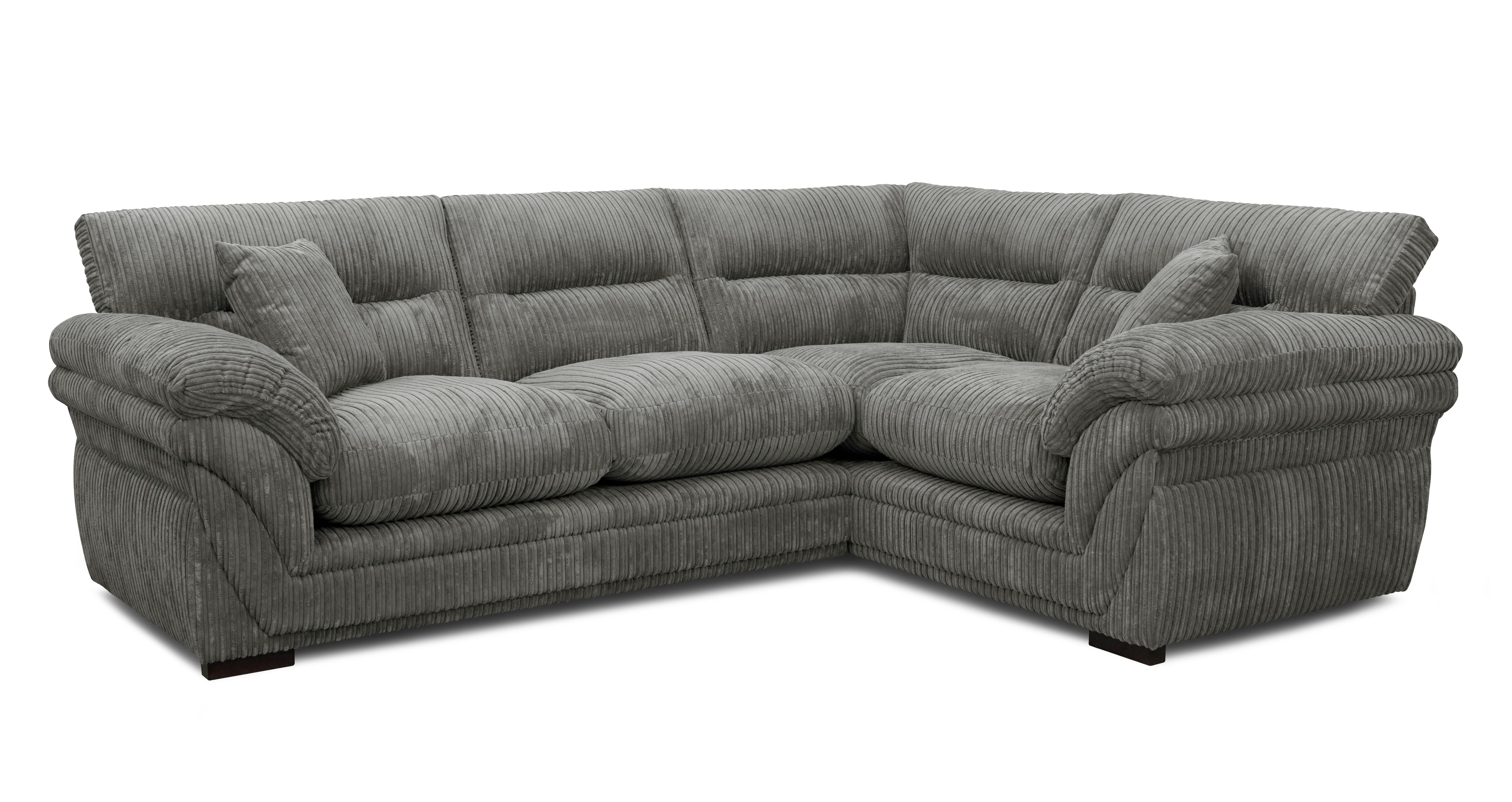 Zana Left Hand Facing Arm 2 Piece Corner Sofa | DFS