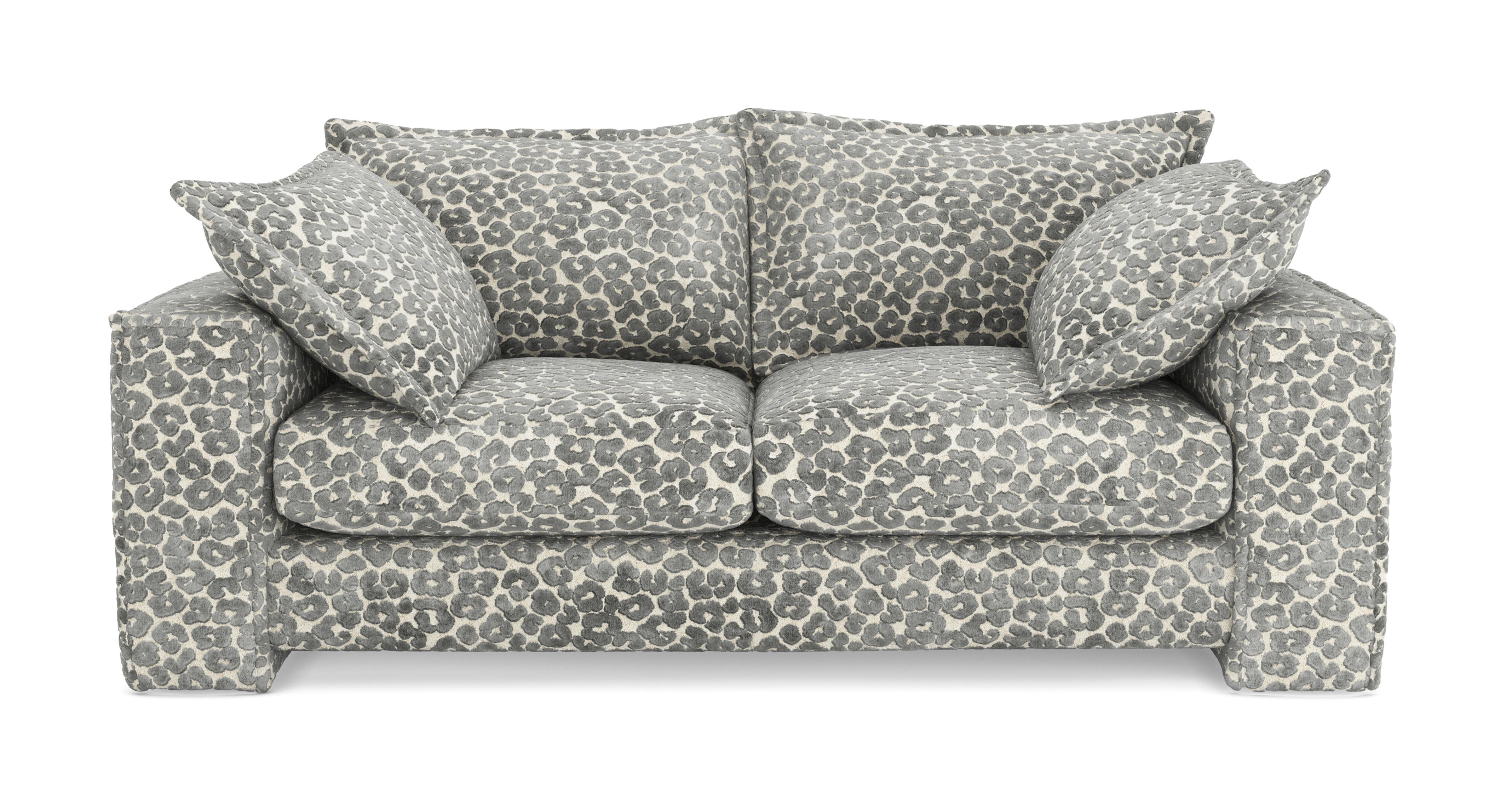 Zanetta Leopard Velvet 2 Seater Sofa | DFS