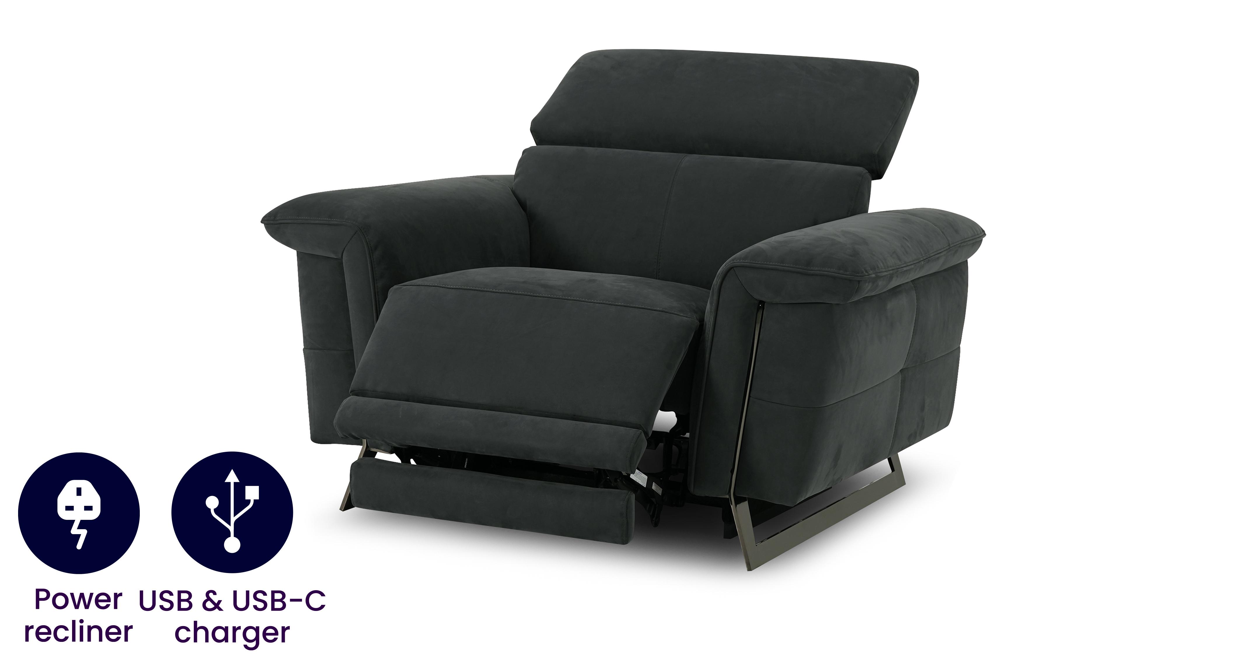 Zella Power Recliner Chair | DFS