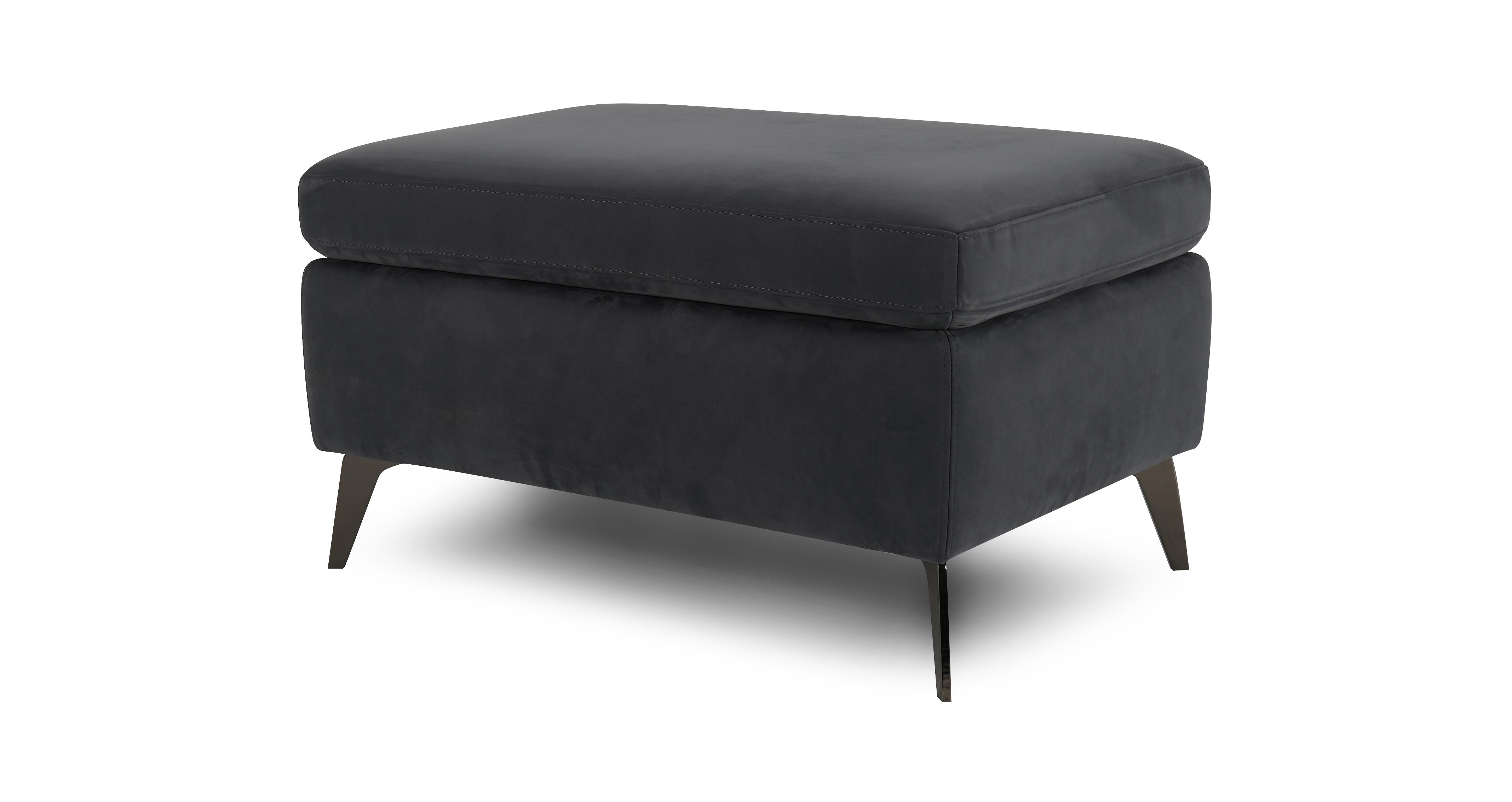 Zella Storage Rectangular Footstool | DFS