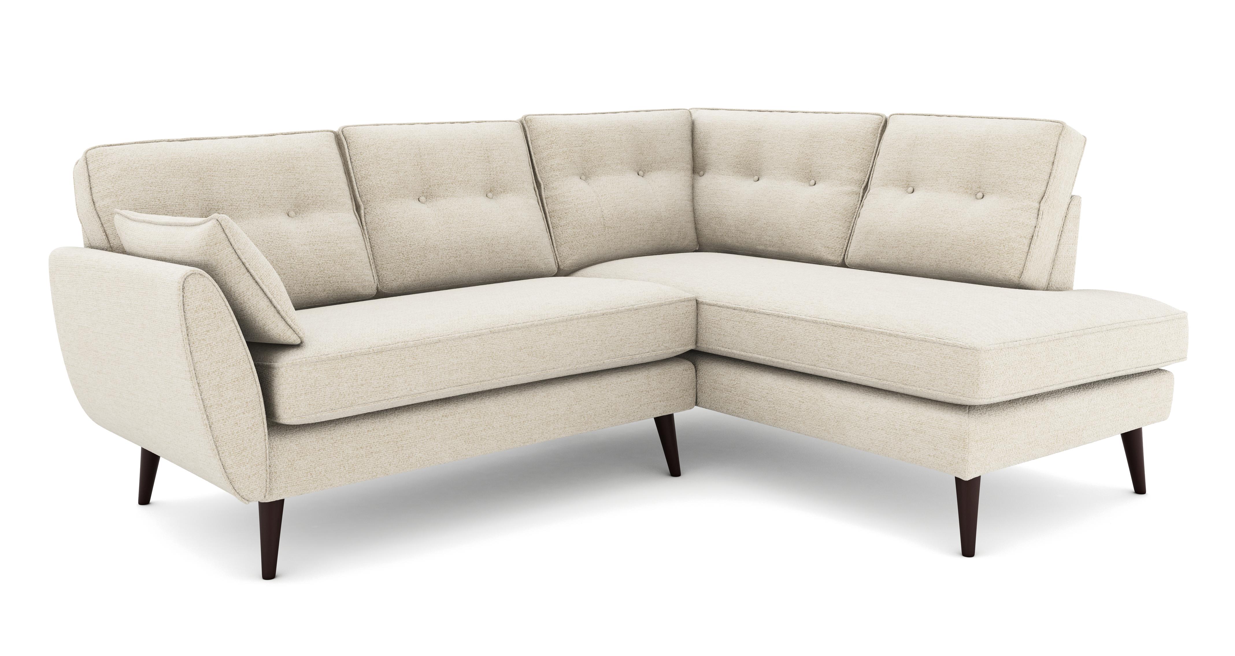 Zinc Boucle Left Hand Facing Arm Corner Group | DFS