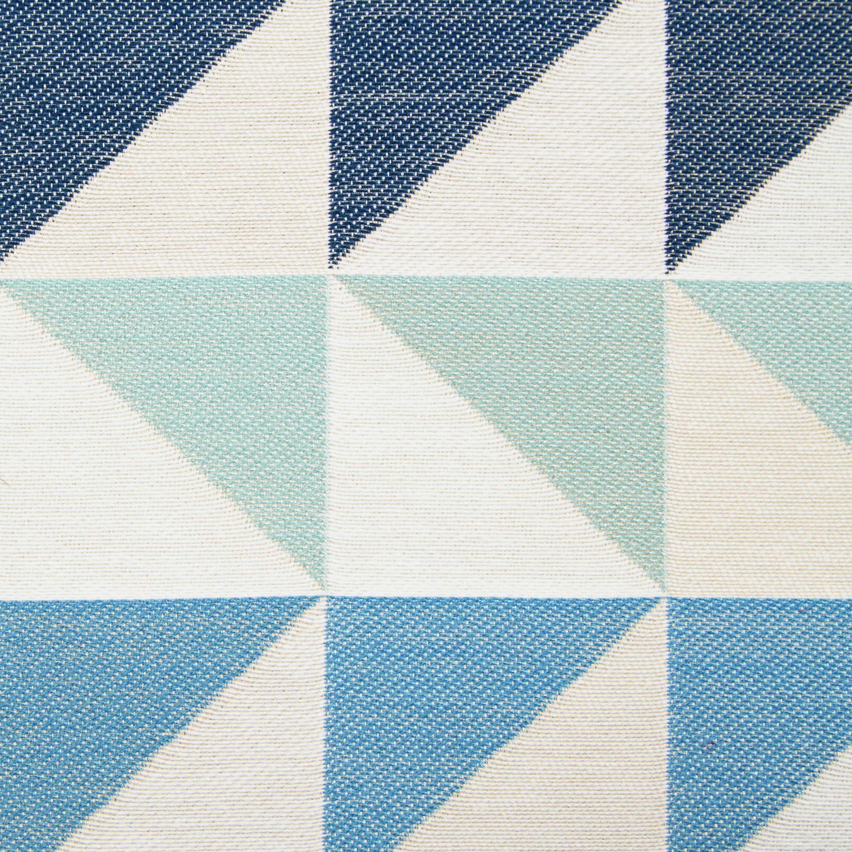 Zinc Pattern Large Footstool Zinc Pattern | DFS